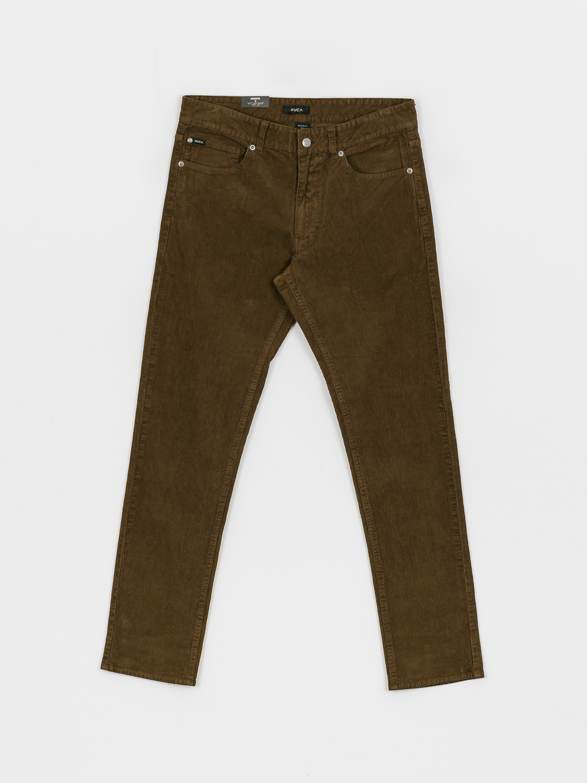 RVCA Daggers Pigment Cord Pants (bombay brown)