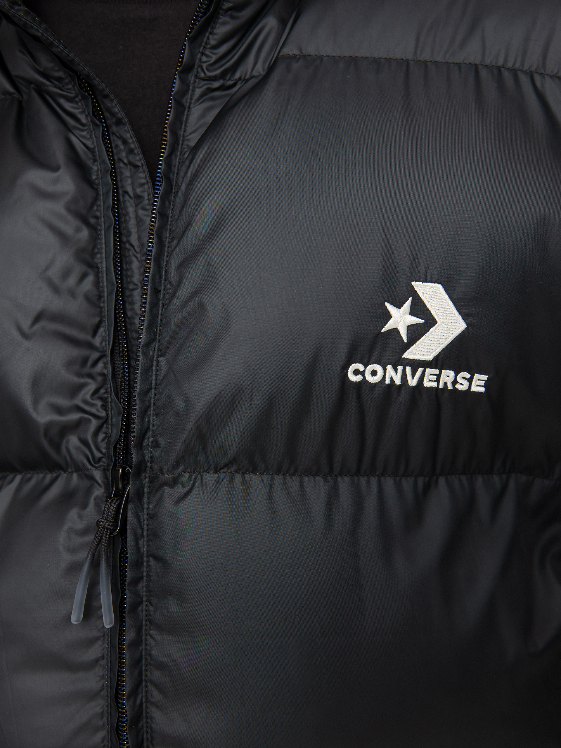 Converse Patch Pocket Core Puffer Jacket - black (black)