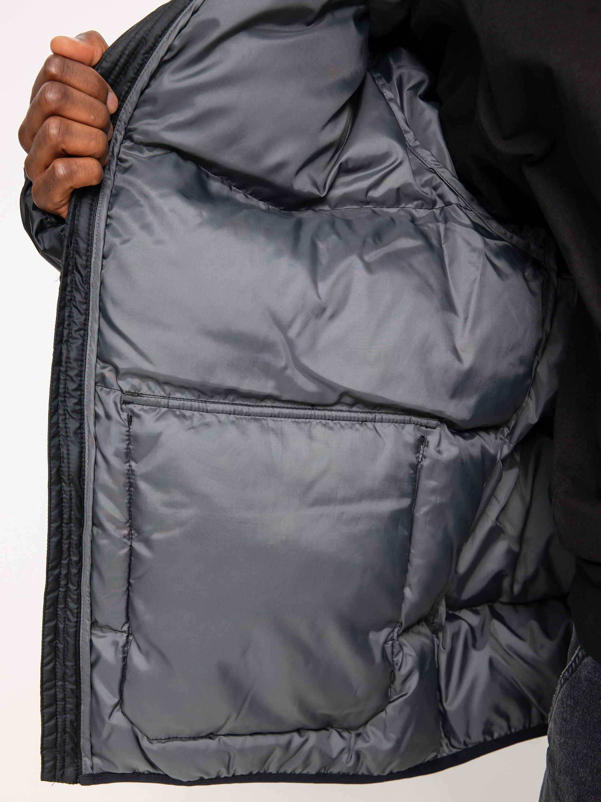 Converse Patch Pocket Core Puffer Jacket - black (black)