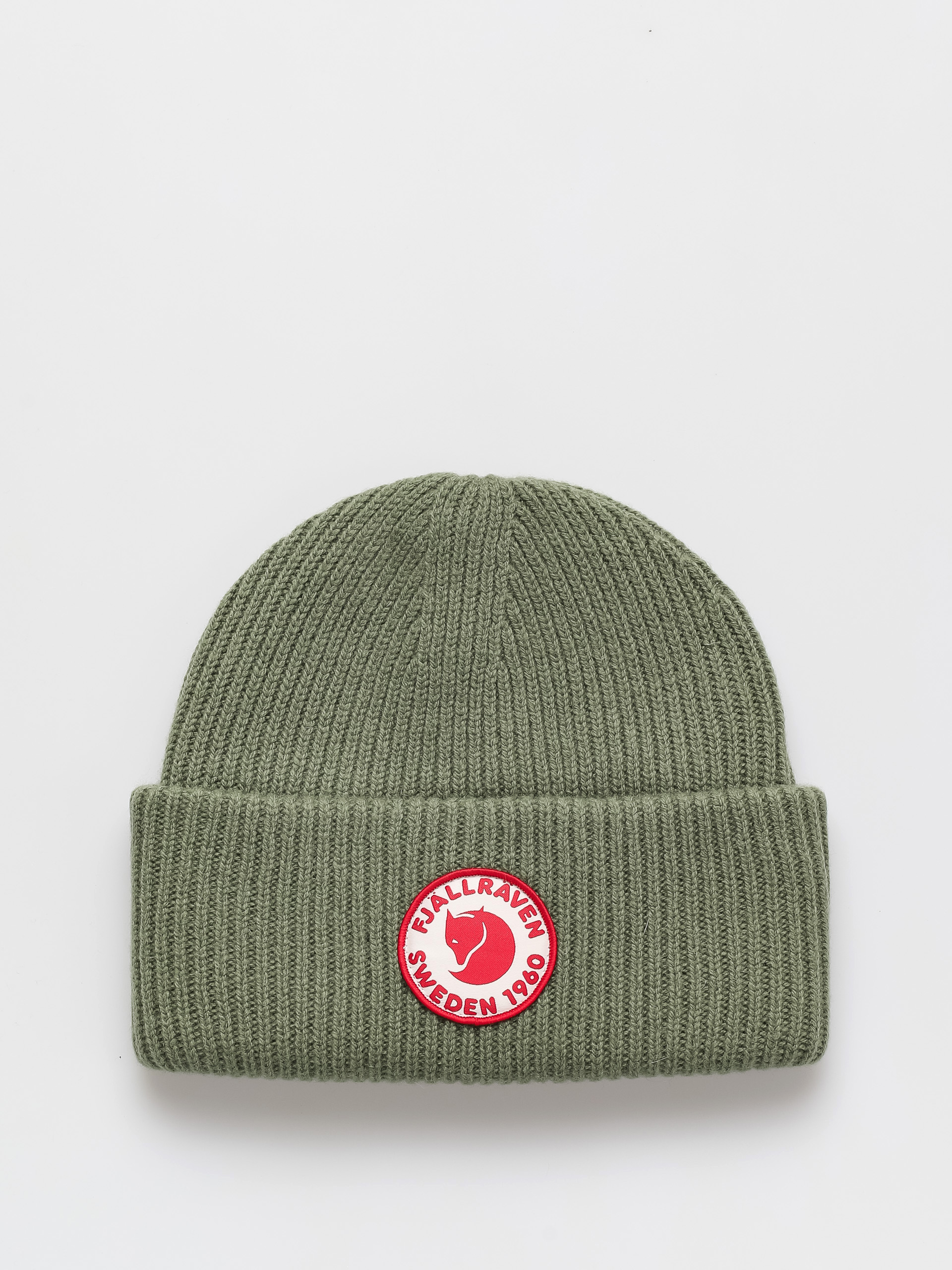 Fjallraven 1960 Logo Beanie - green (caper green)