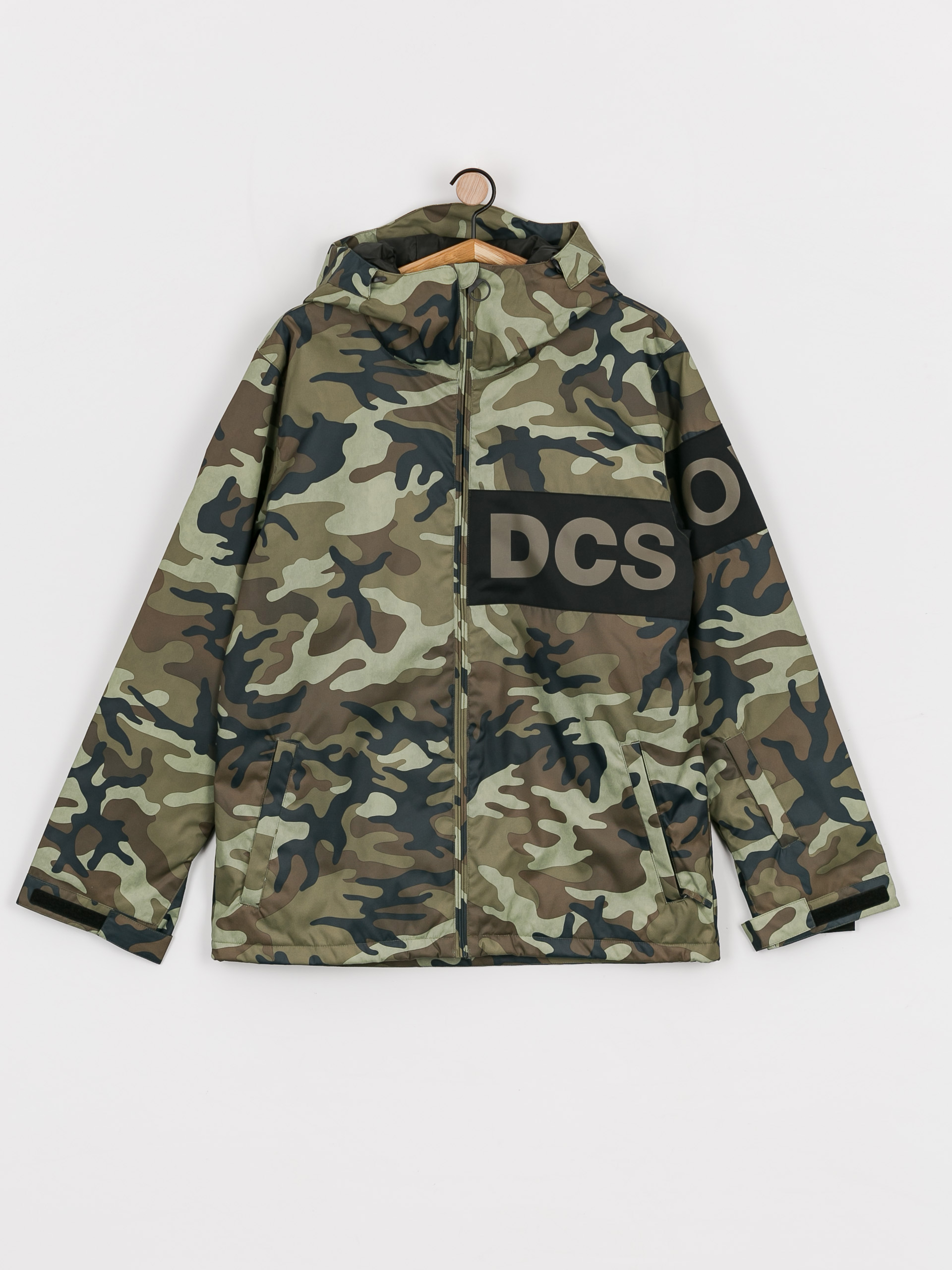 DC Propaganda Snowboard jacket (woodland camo green)