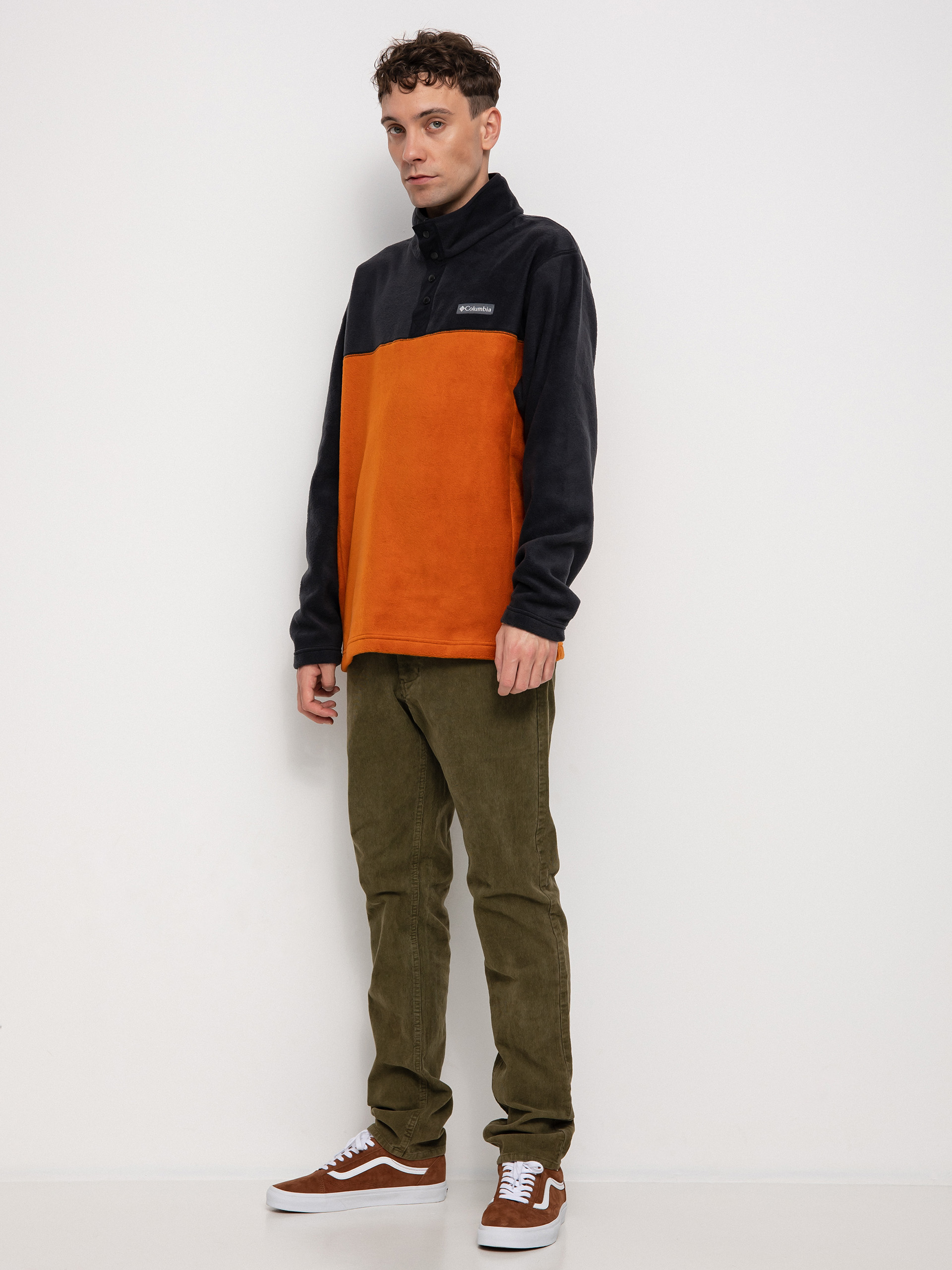 Columbia Steens Mountain Fleece - black, orange (warm copper bl)
