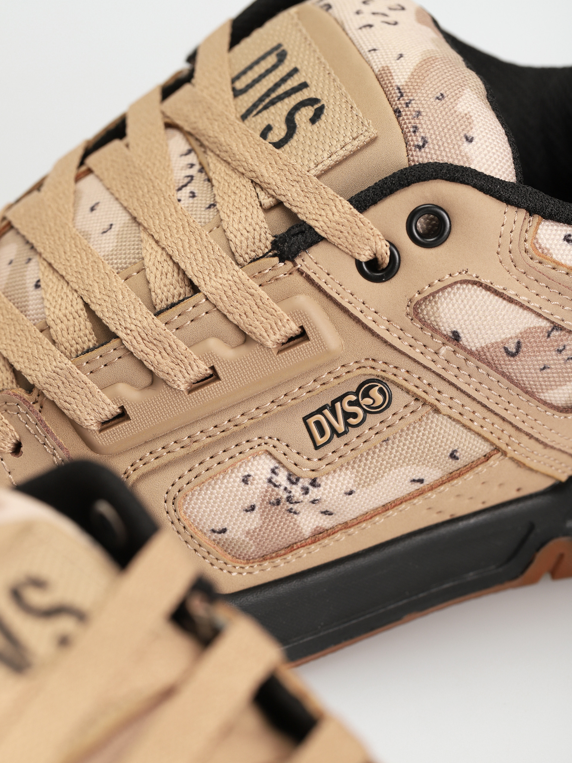 DVS Comanche Shoes - brown (tan camo black leather)