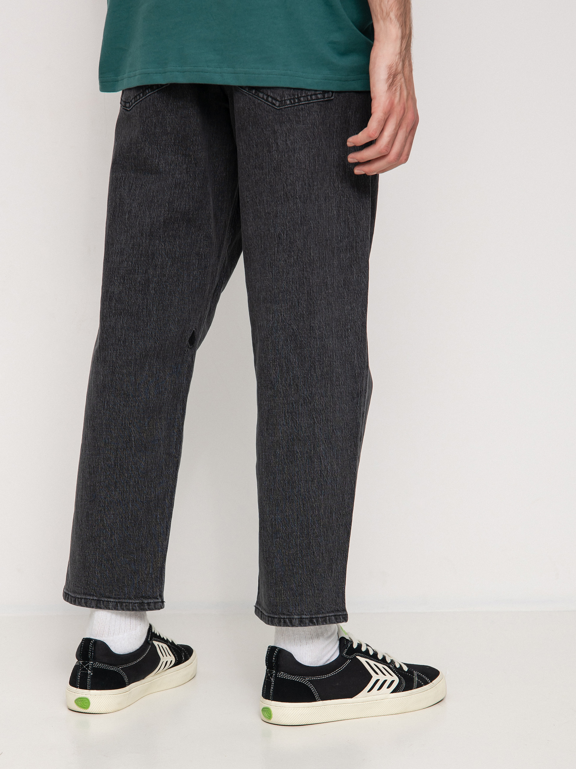 Volcom Modown Tapered Denim Pants - black (stoney black)