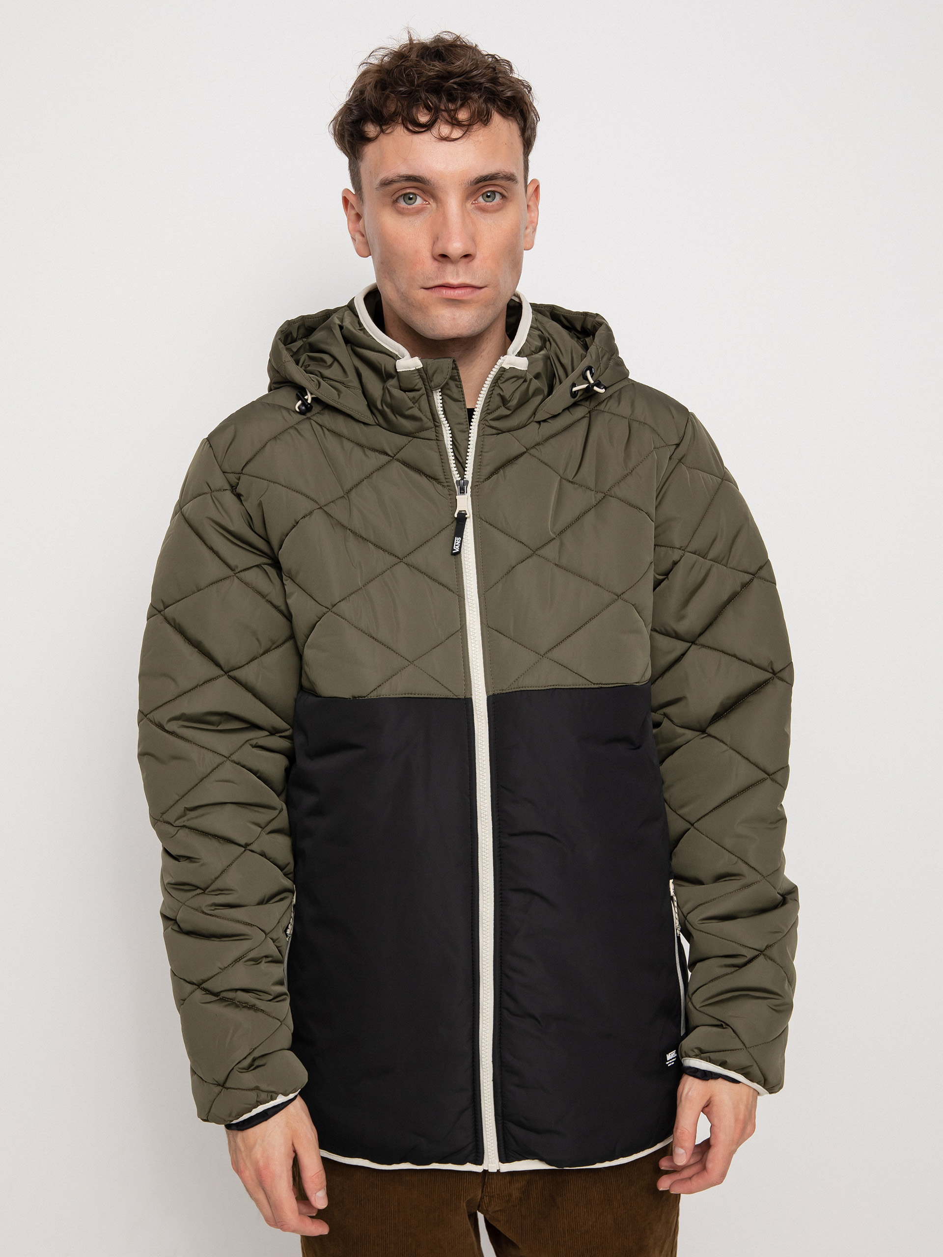 Vans Mt MTE 1 Colorblocked Jacket - green (mt. vans grape leaf/black)