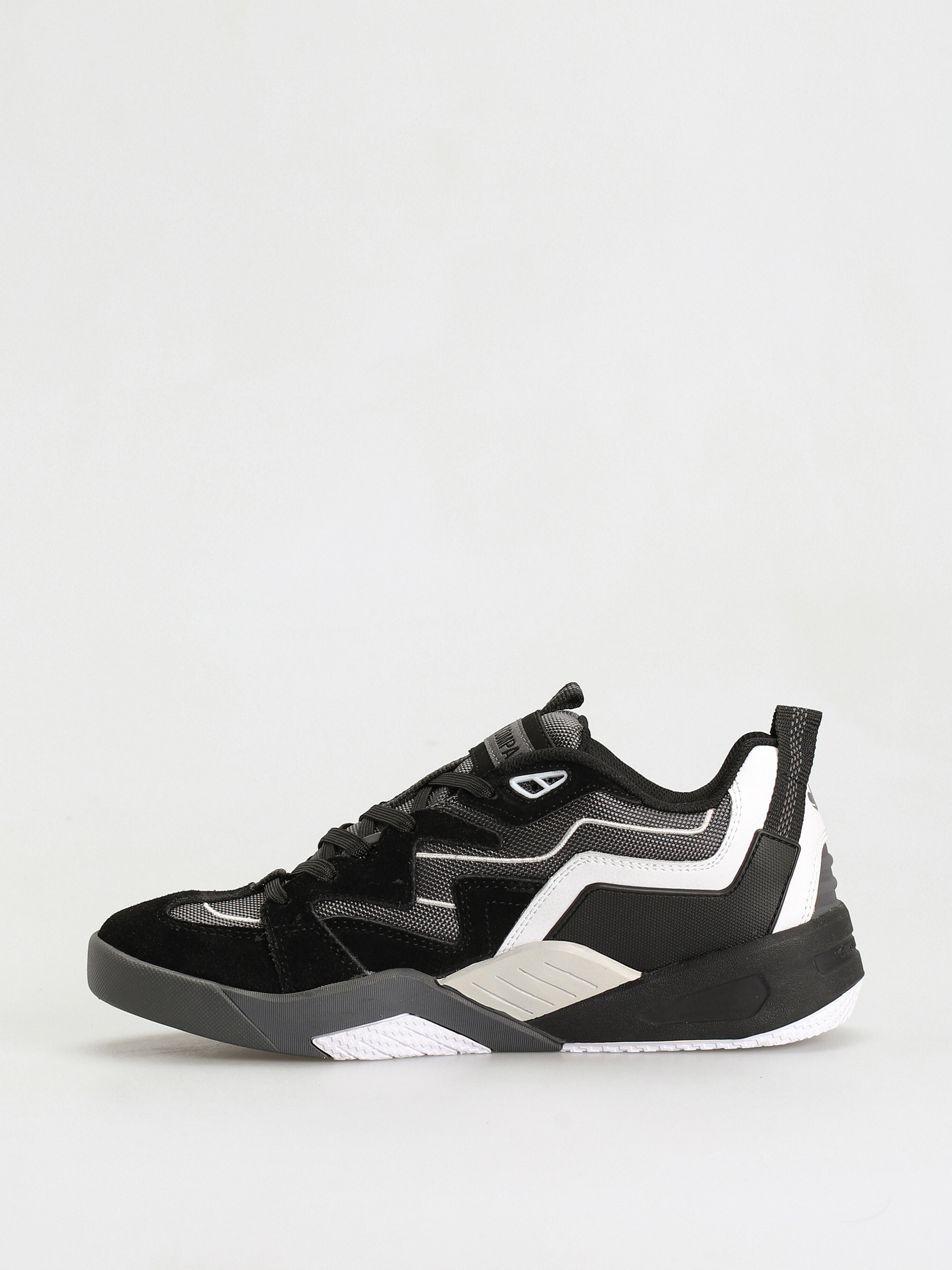 DVS Devious Shoes - black (black charcoal white suede)
