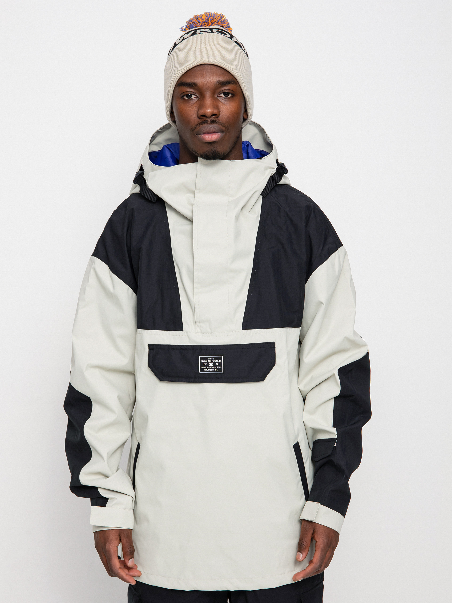 DC 43 Anorak Snowboard jacket - grey (pelican)