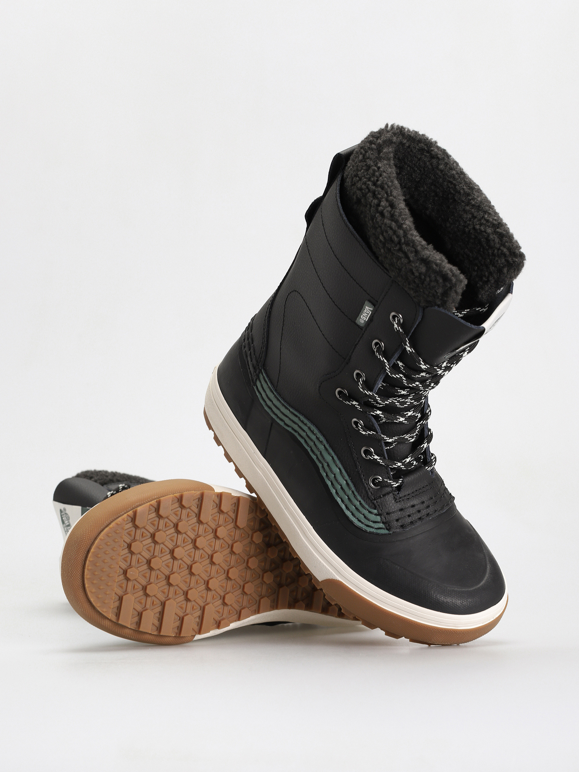 Vans Standard Snow MTE Winter shoes - black (black/duck green)