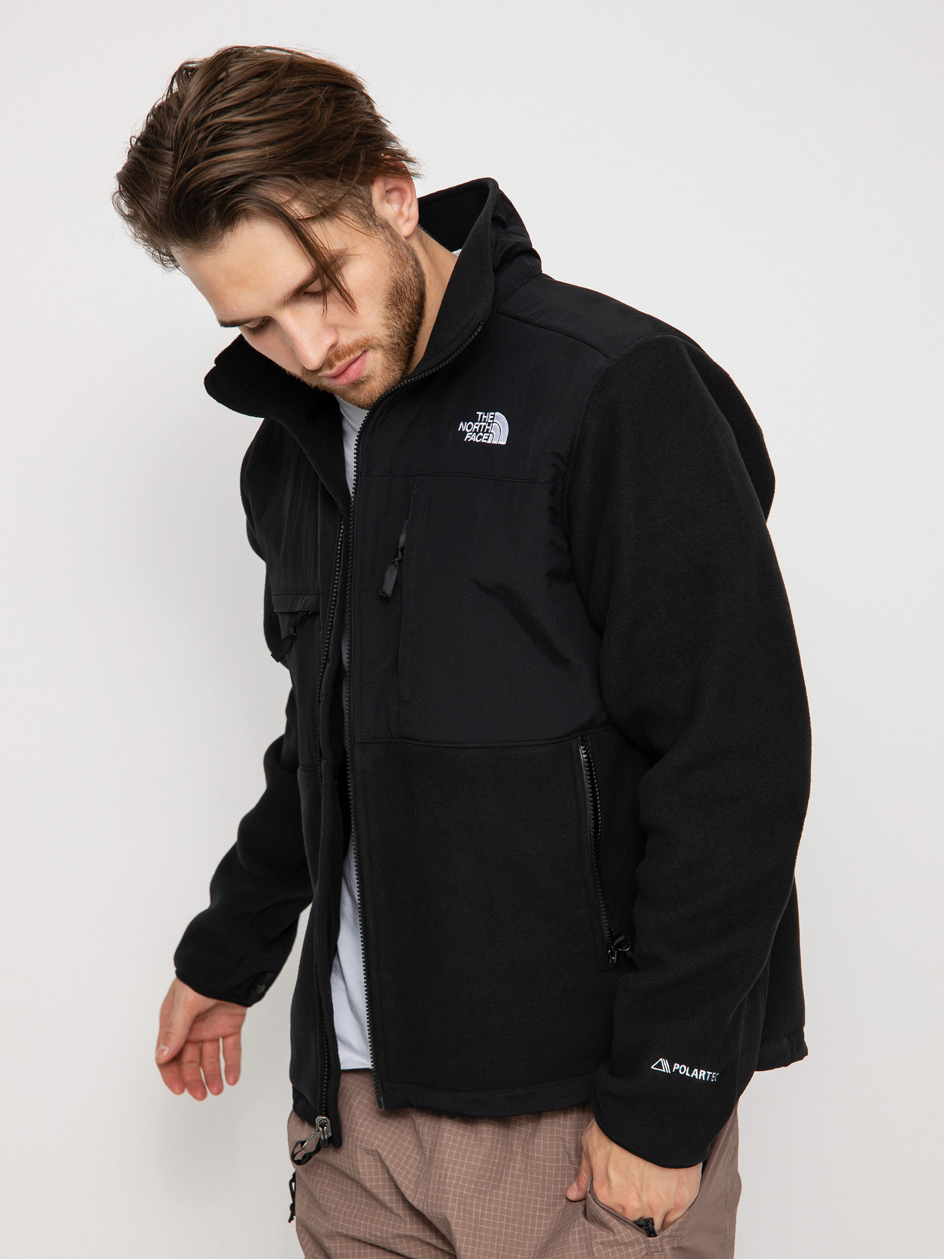 North face denali 2 black store