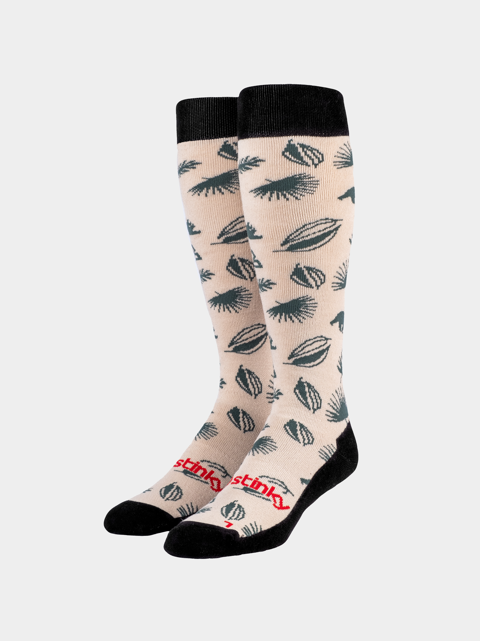 Stinky Socks The Outdoors Socks - grey (sand/green)