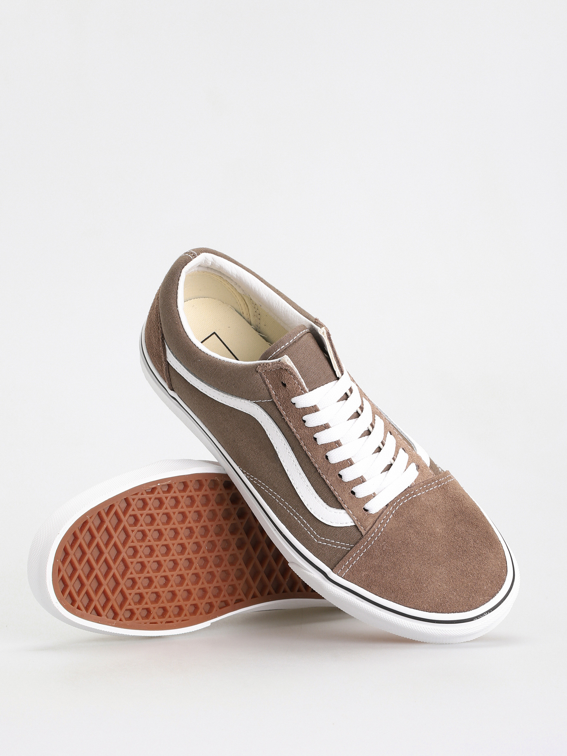 Vans Old Skool Shoes - grey (color theory walnut)