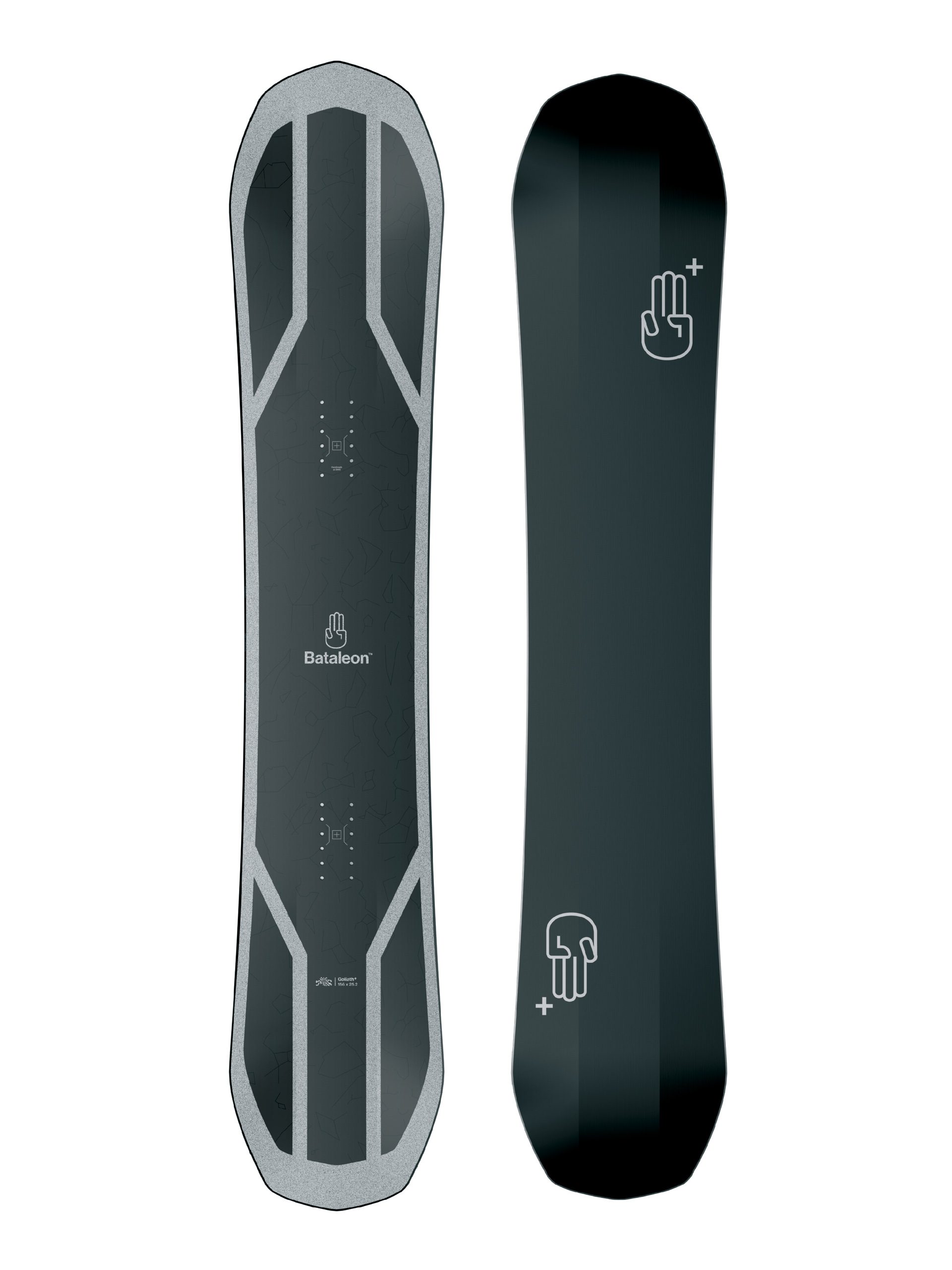 Bataleon Goliath + Snowboard - black