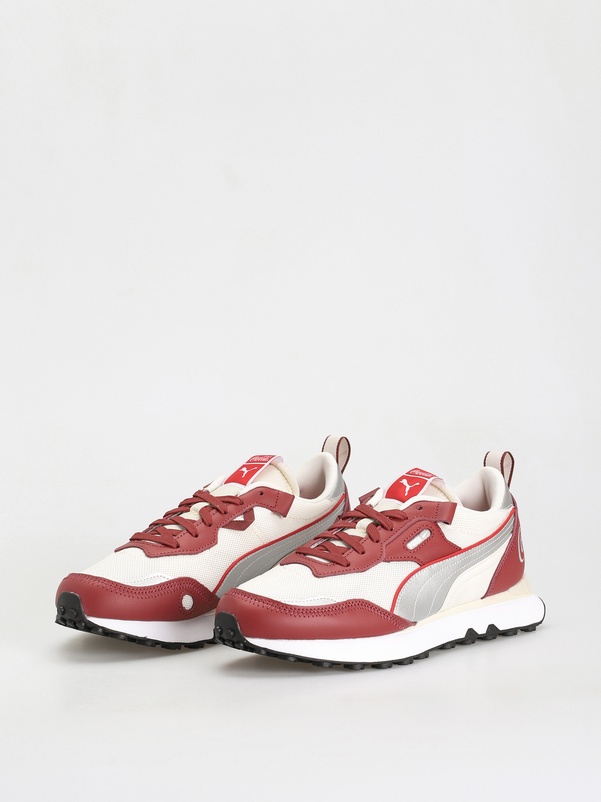 Puma X Coca Cola Rider Fv Shoes (intense red/puma silver/ivory glow)