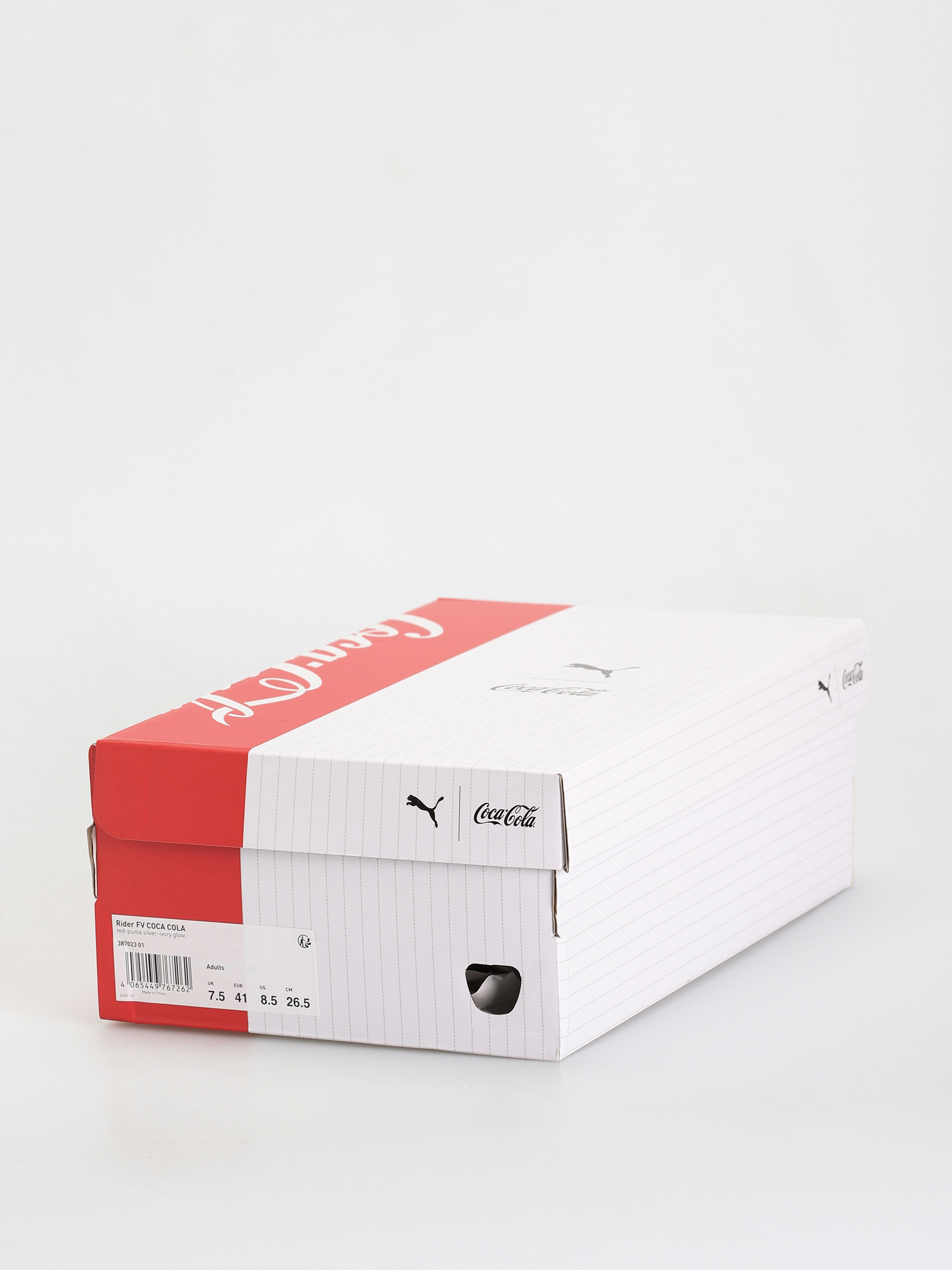 Puma X Coca Cola Rider Fv Shoes - multicolor (intense red/puma silver/ivory glow)