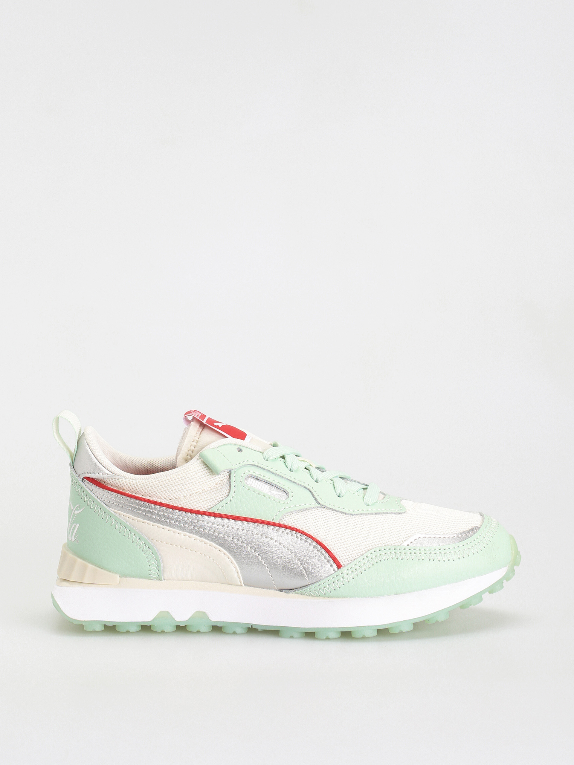 Puma X Coca Cola Rider Fv Le Shoes - multicolor (gossamer green/puma ...