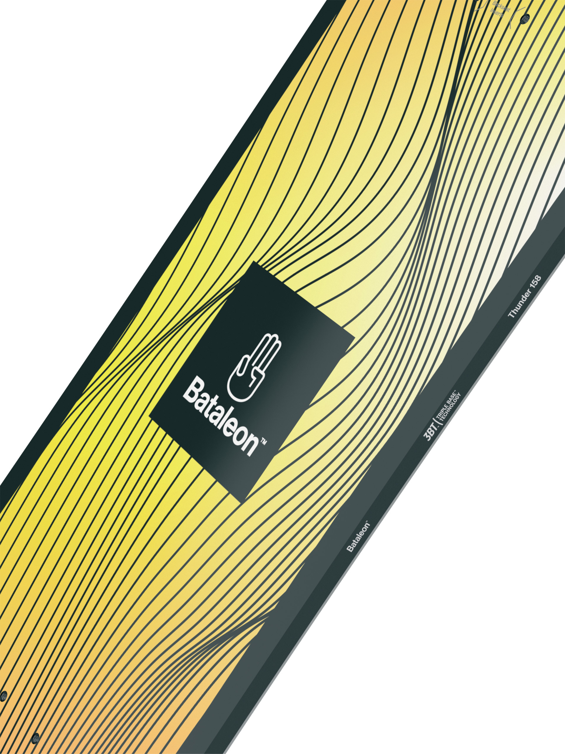 Bataleon Thunder Snowboard - yellow, black, pink, multicolor