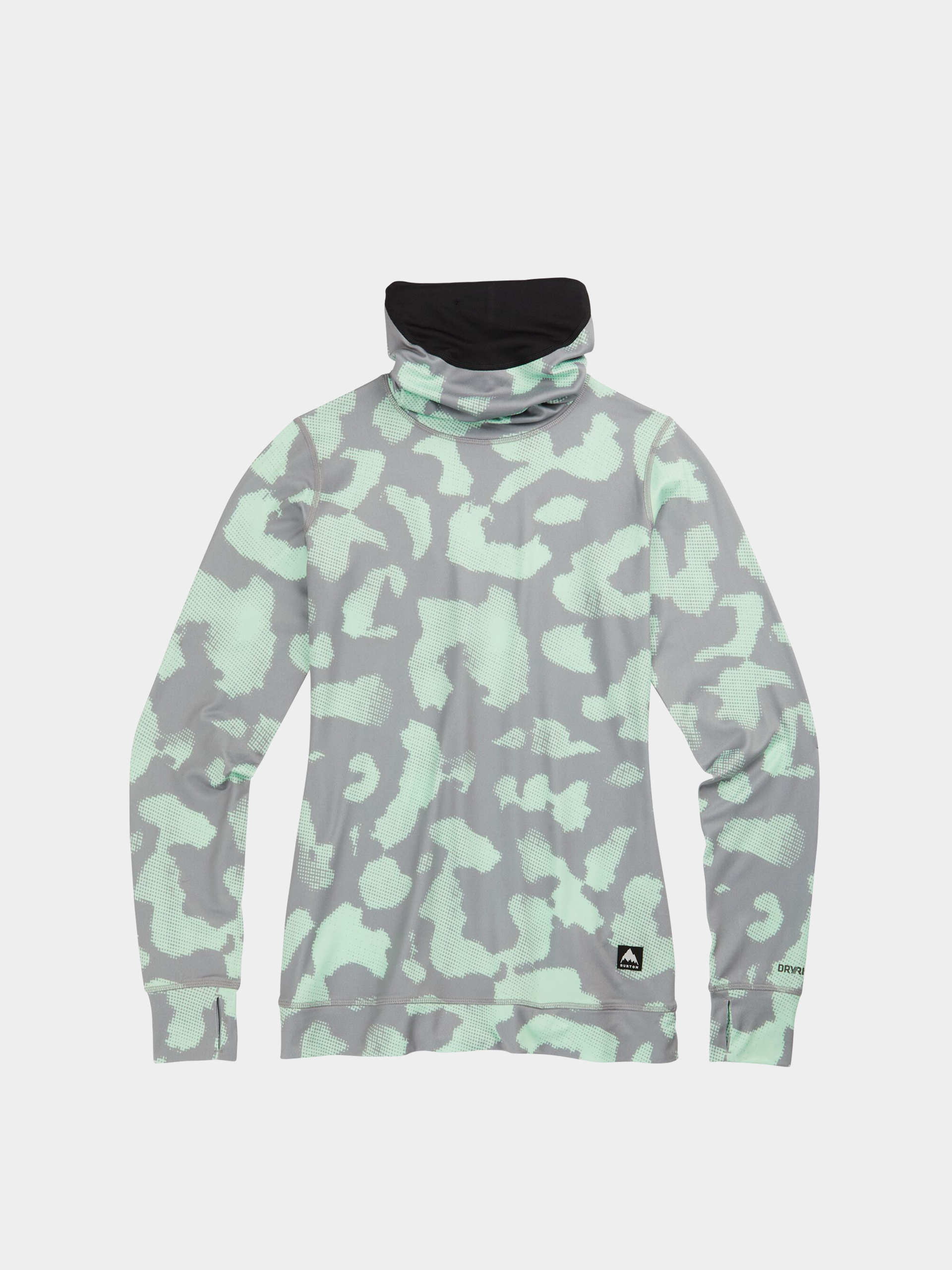 Burton Midweight Base Layer Long Neck Longsleeve Wmn - multicolor (rosette)