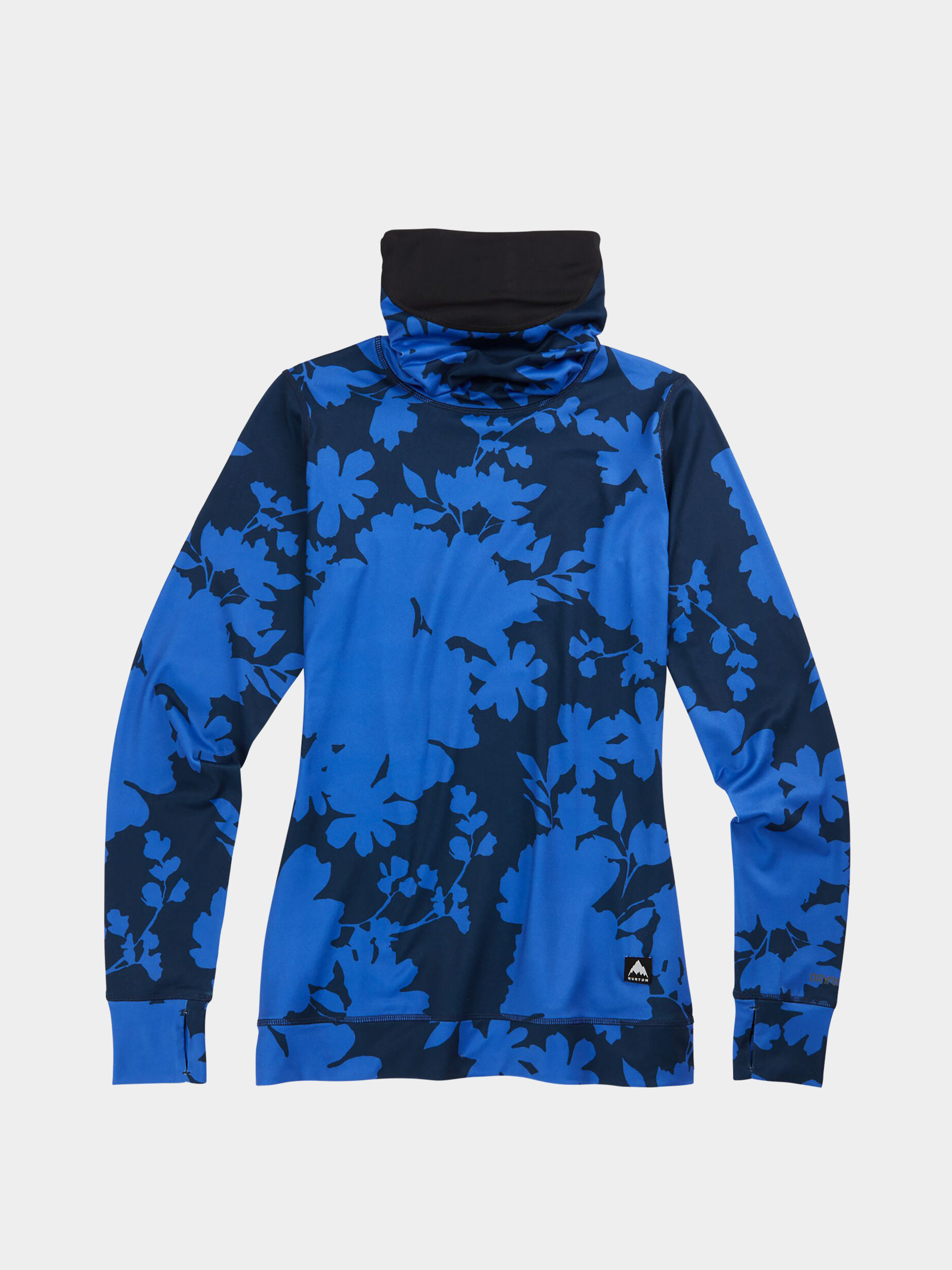 Burton Midweight Base Layer Long Neck Longsleeve Wmn - blue (amparo ...