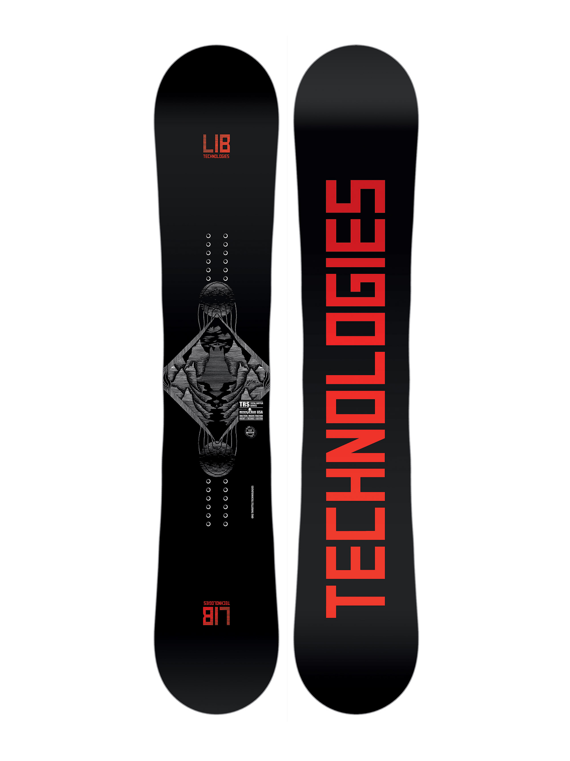 Lib Tech Trs Snowboard - black