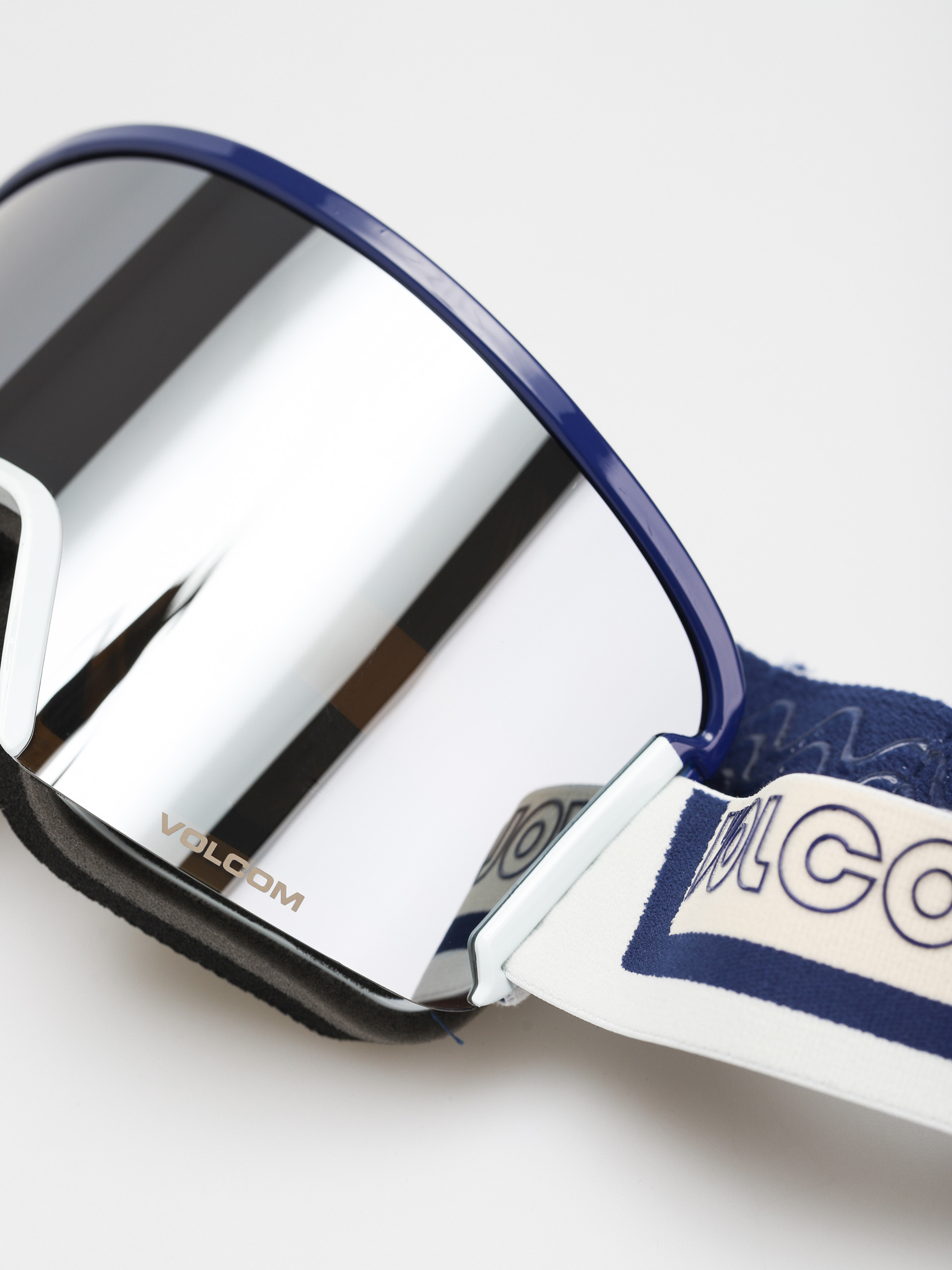Volcom Garden Goggles - blue (dark blue/off white/sky silver chrome)