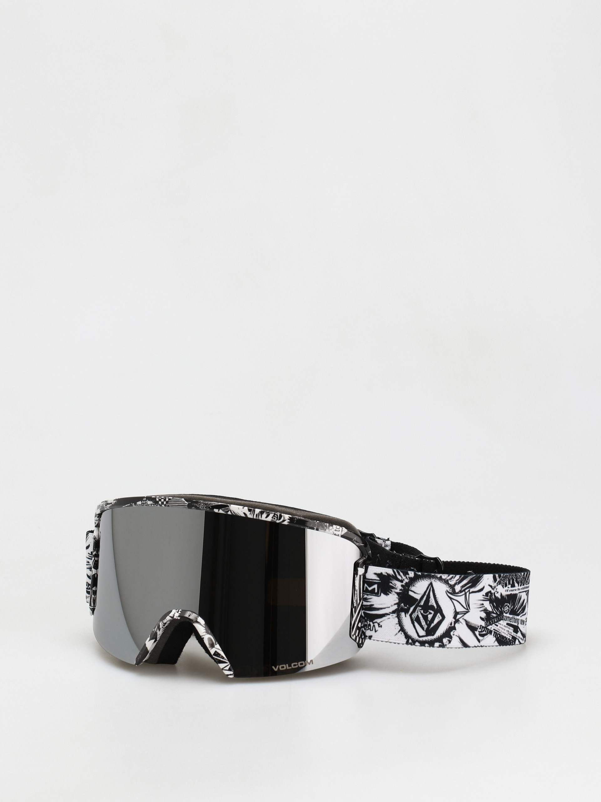 Volcom Garden Goggles - silver (op art silver chrome)