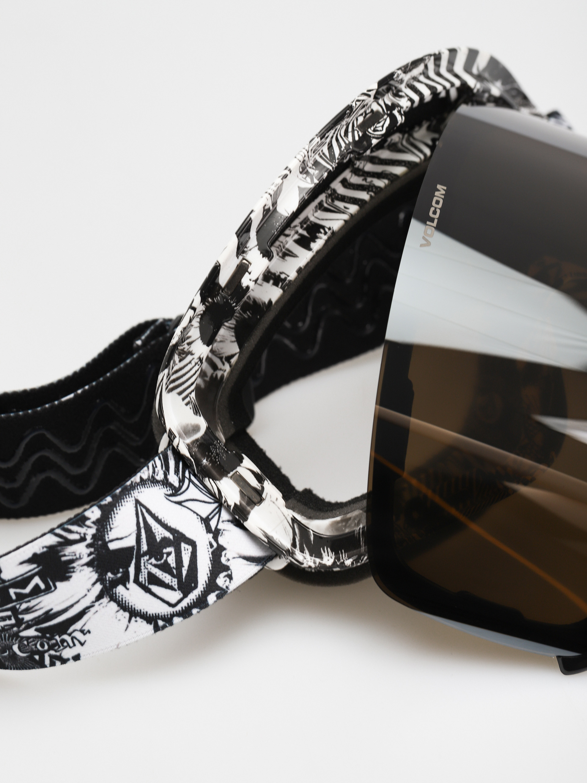 Volcom Odyssey Goggles (op art silver chrome)