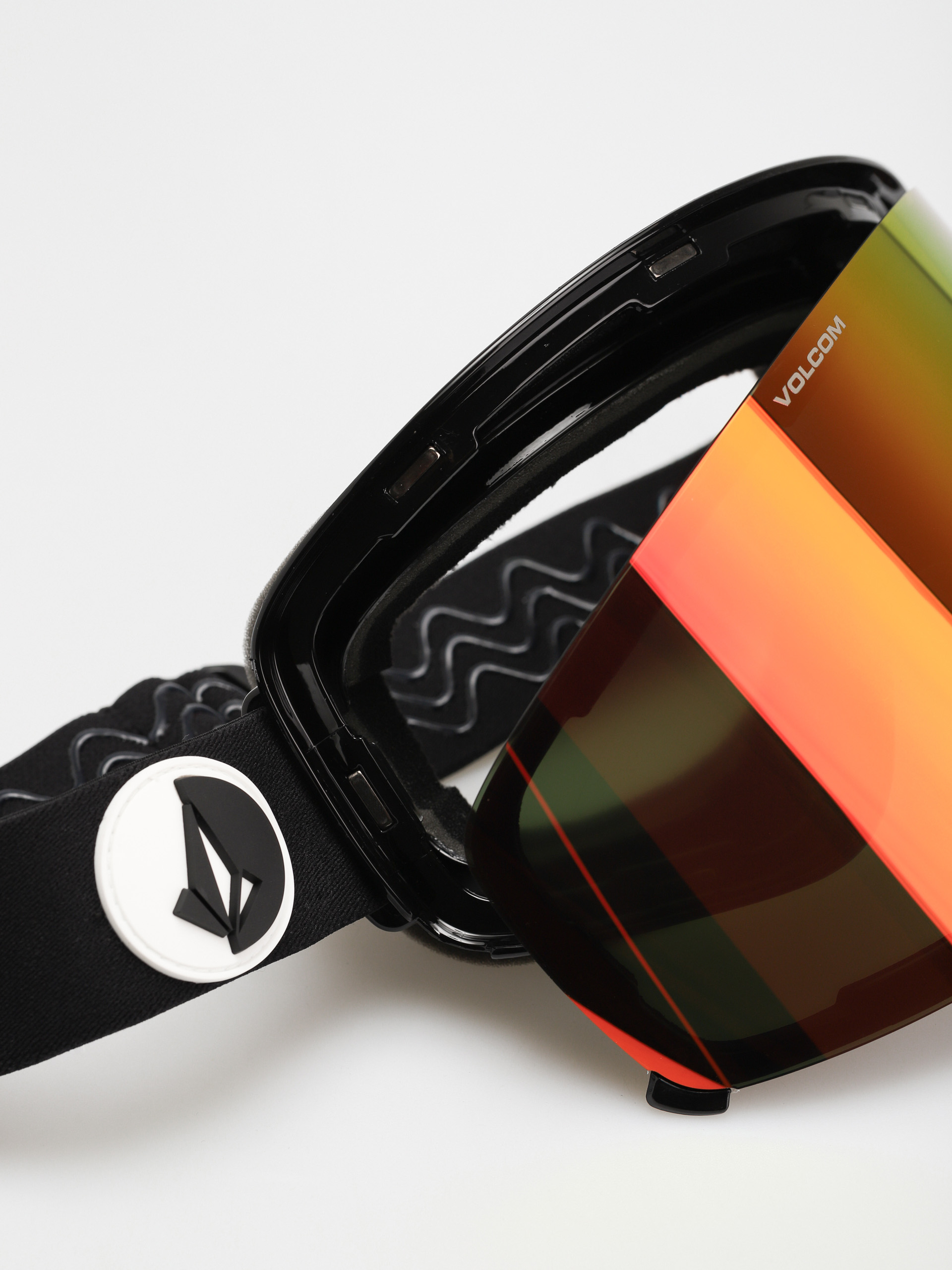 Volcom Odyssey Goggles - black (gloss black red chrome)