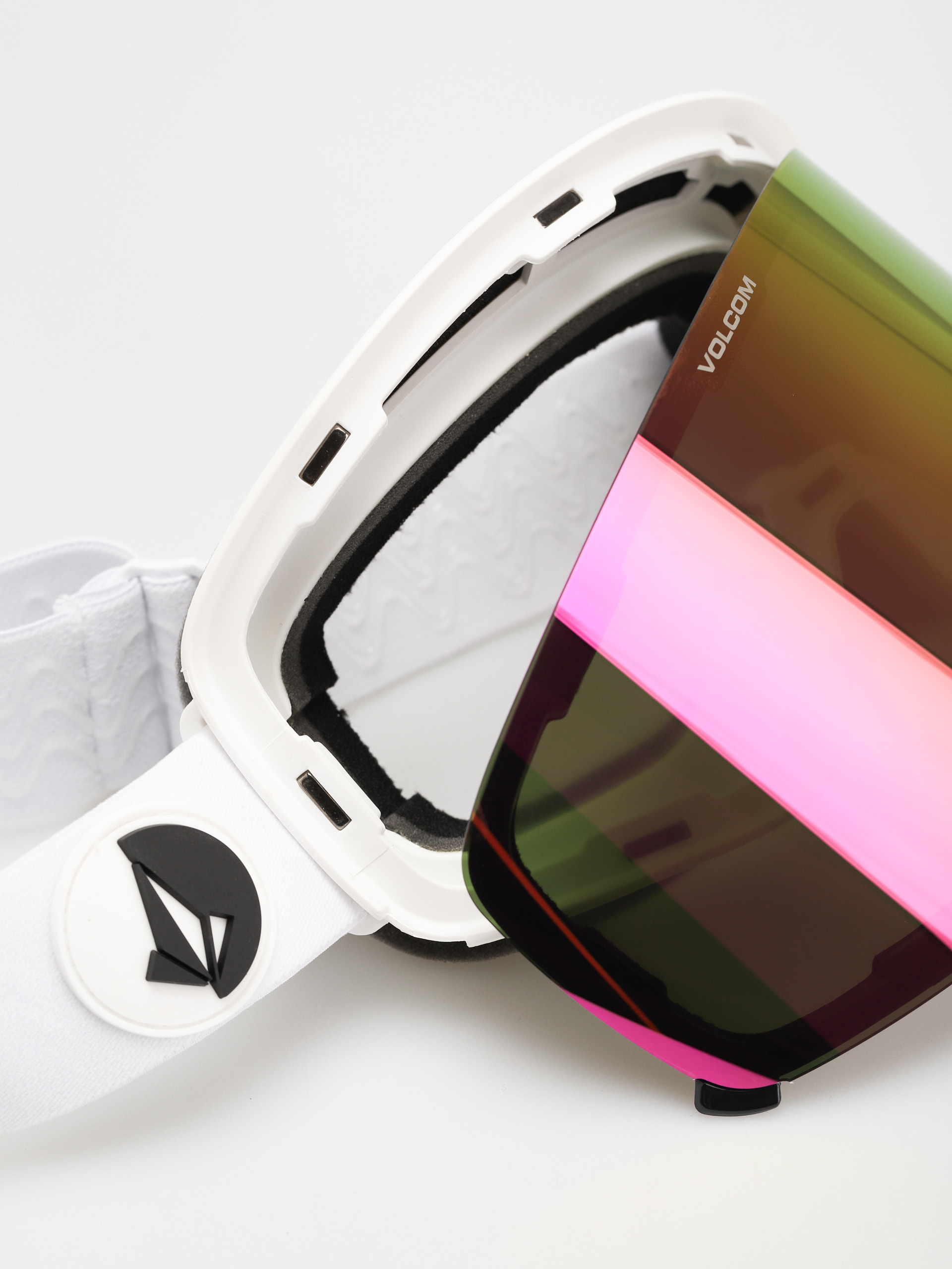 Volcom Odyssey Goggles - pink (matte white pink chrome)