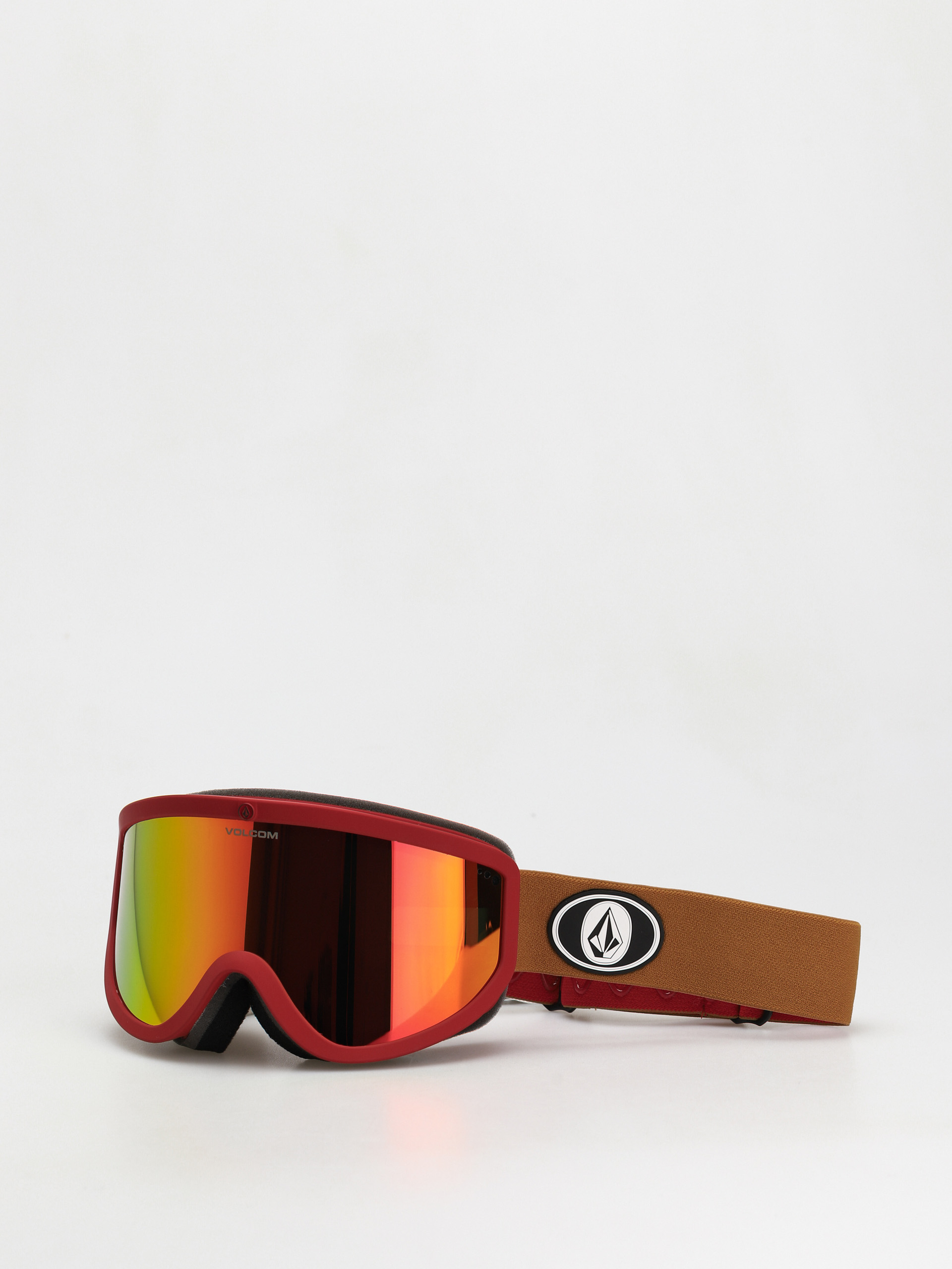 Volcom Footprints Goggles - red (red/charamel red chrome)