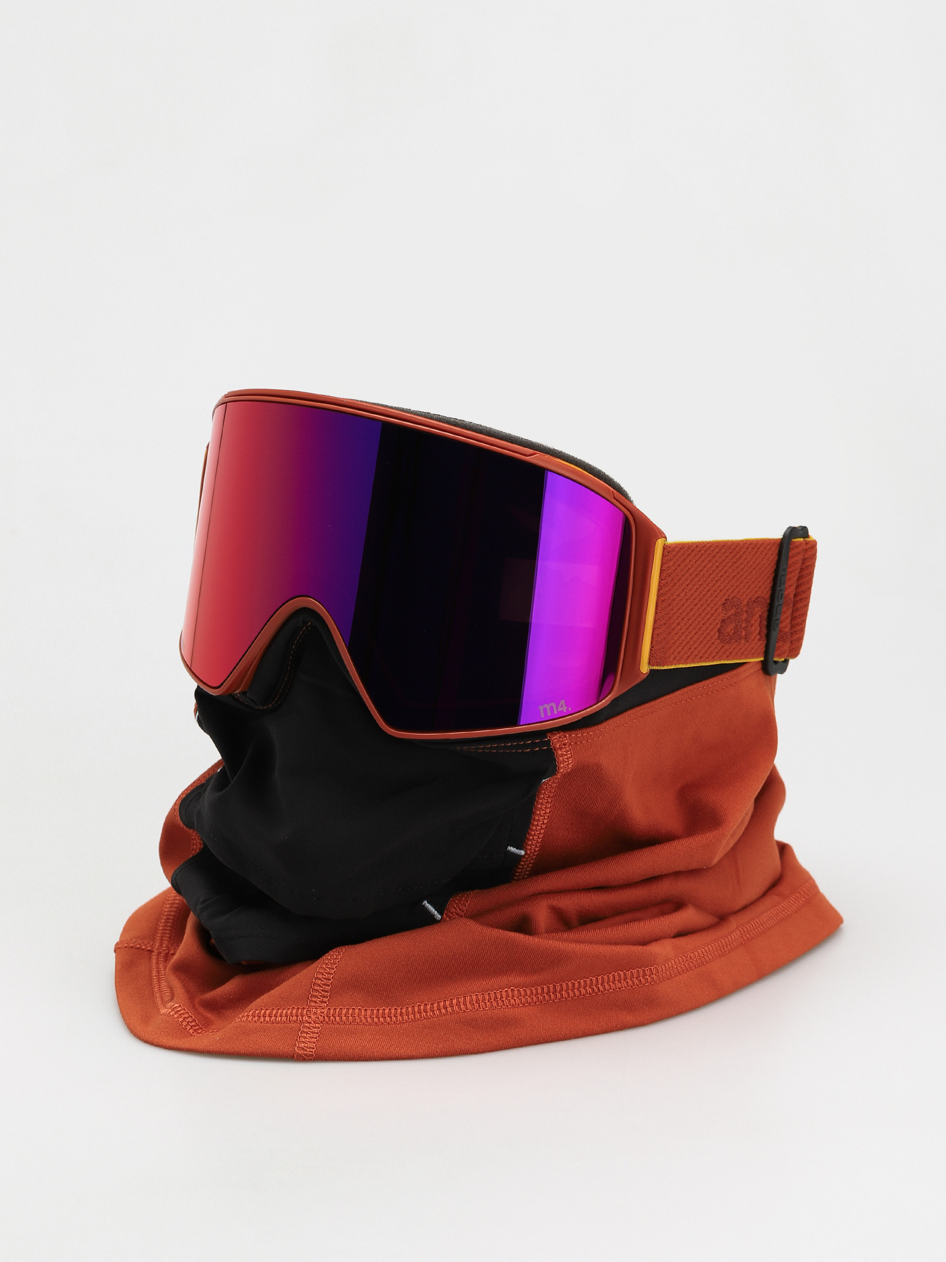 Anon M4 Cylindrical Mfi Goggles - orange (amber/perceive sunny red ...