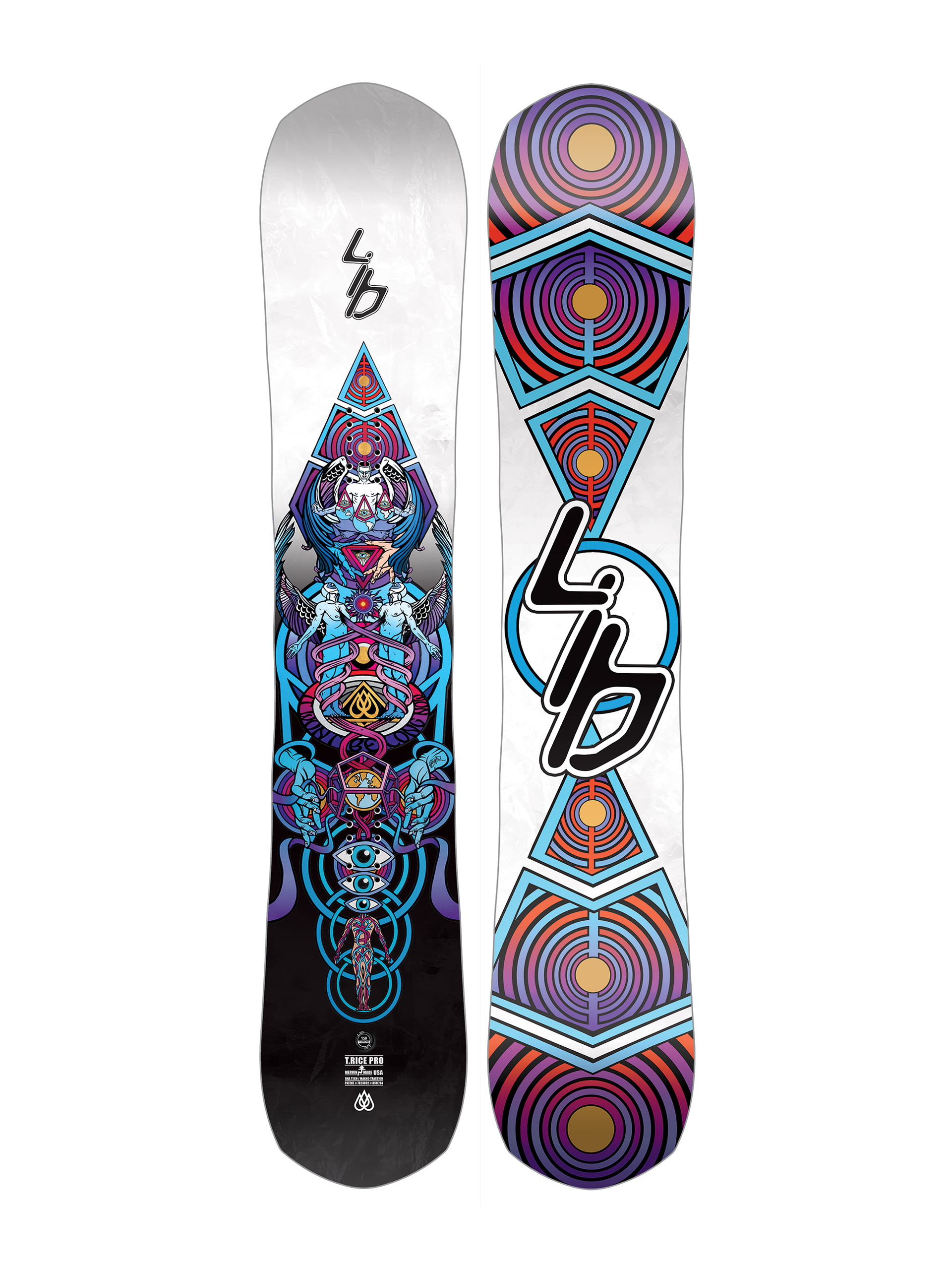 Lib Tech T Rice Pro Snowboard - multicolor