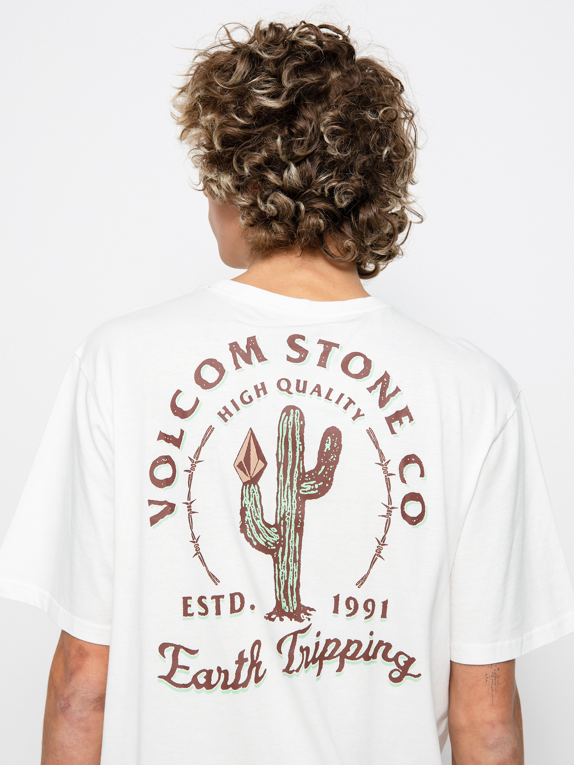 Volcom Prickly Fty T-shirt (off white)