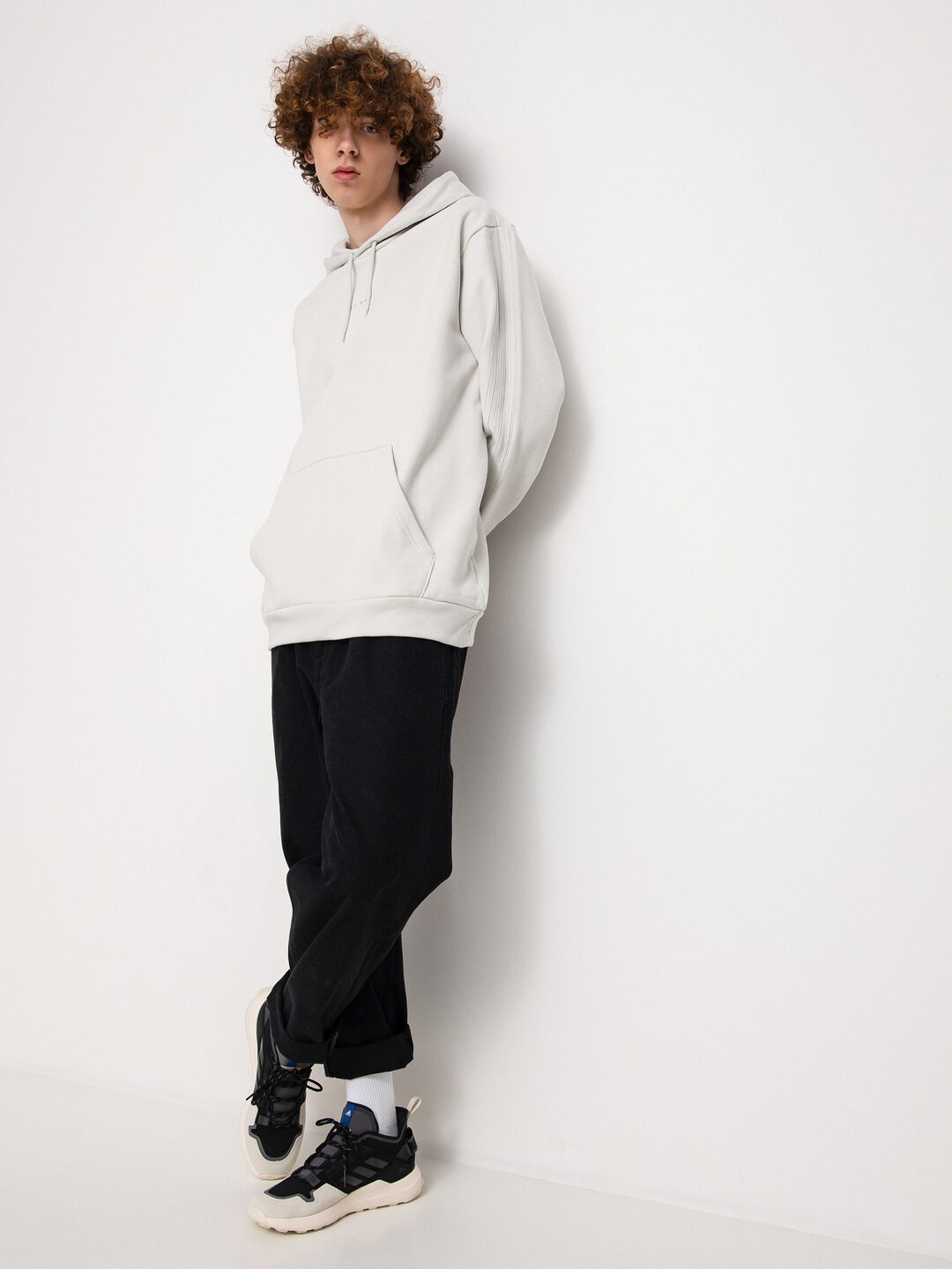 adidas Originals Ess Logo HD Hoodie - grey (orbgry)