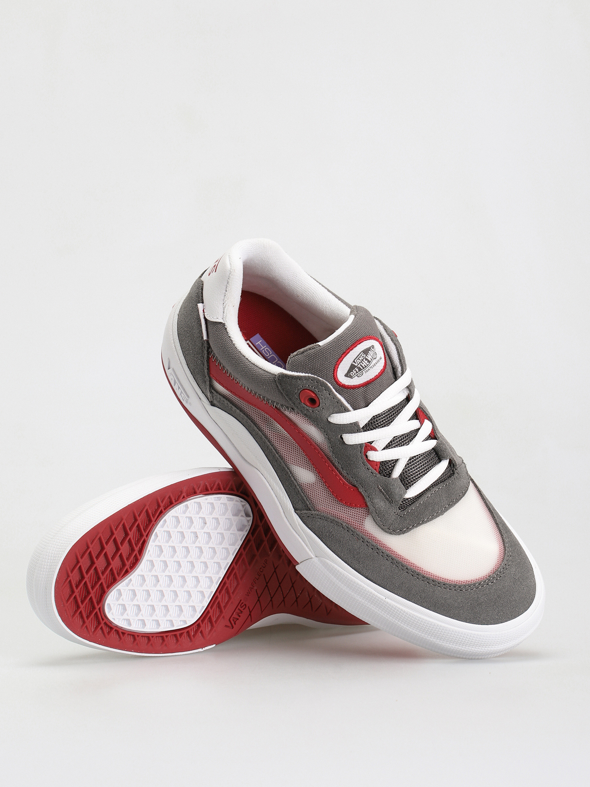 Vans Wayvee Shoes (gray/red)
