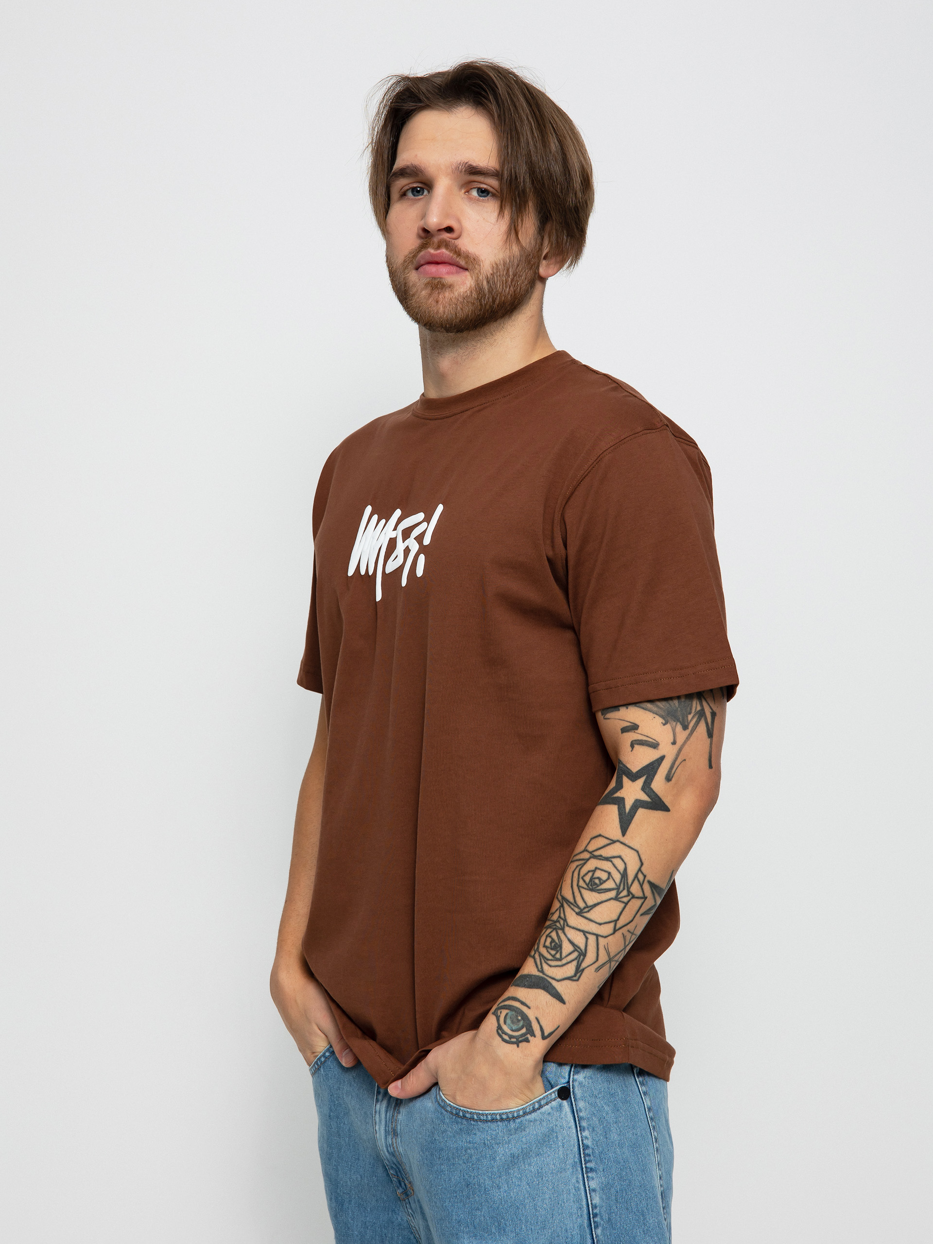 MassDnm Signature 3D T-shirt - brown (brown)