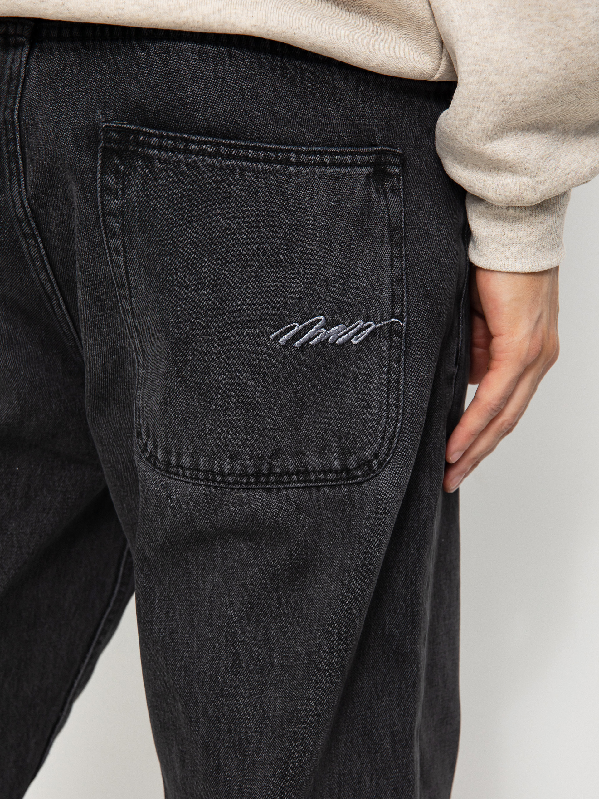 MassDnm Ignite Jeans Baggi Fit Pants (black washed)