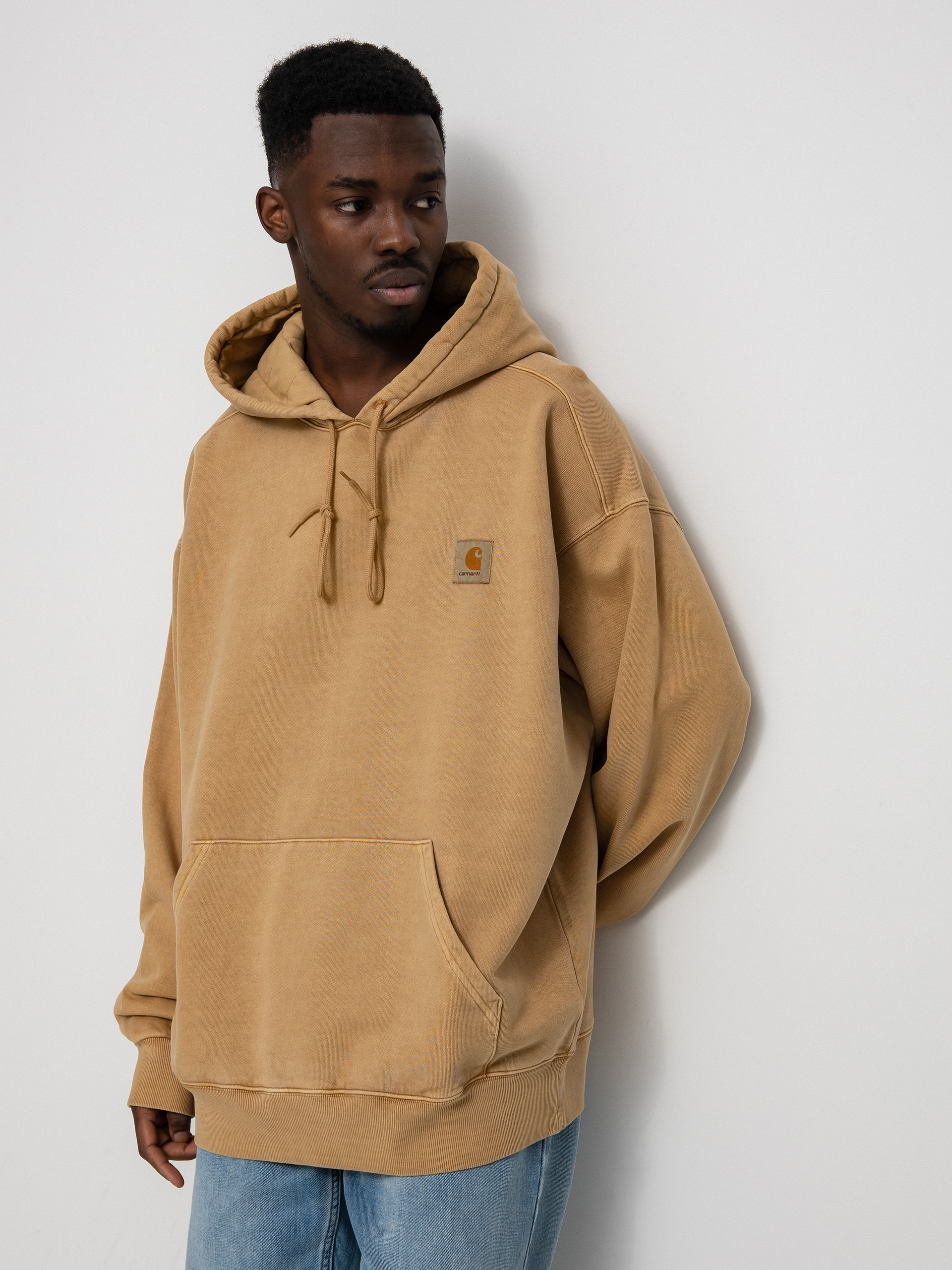 Carhartt WIP Vista HD Hoodie - yellow (dusty h brown)