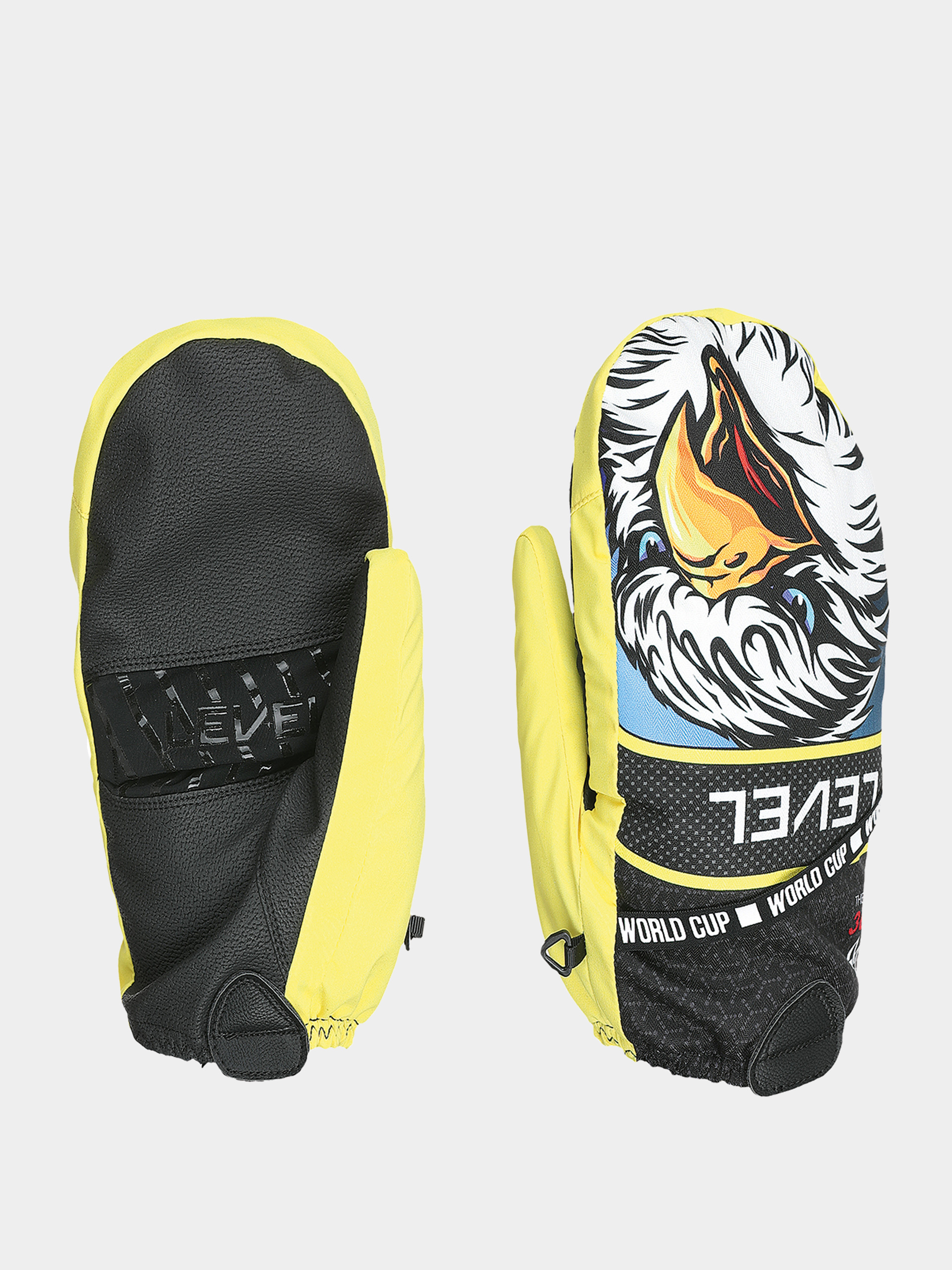 Level Thermo Plus 3000 Gloves - yellow, black (goldeneagle)