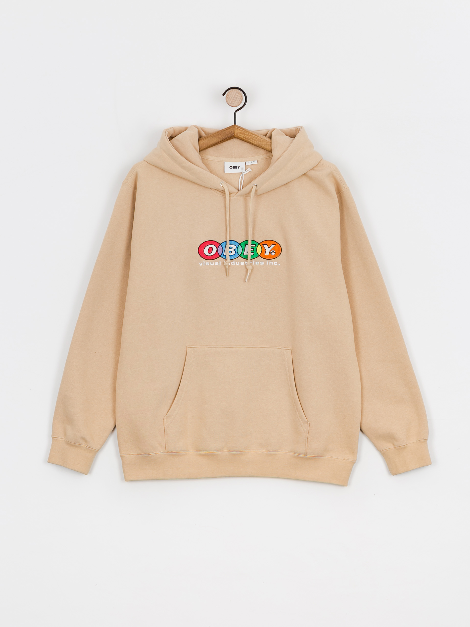 OBEY Obey Industries HD Hoodie (oat milk)