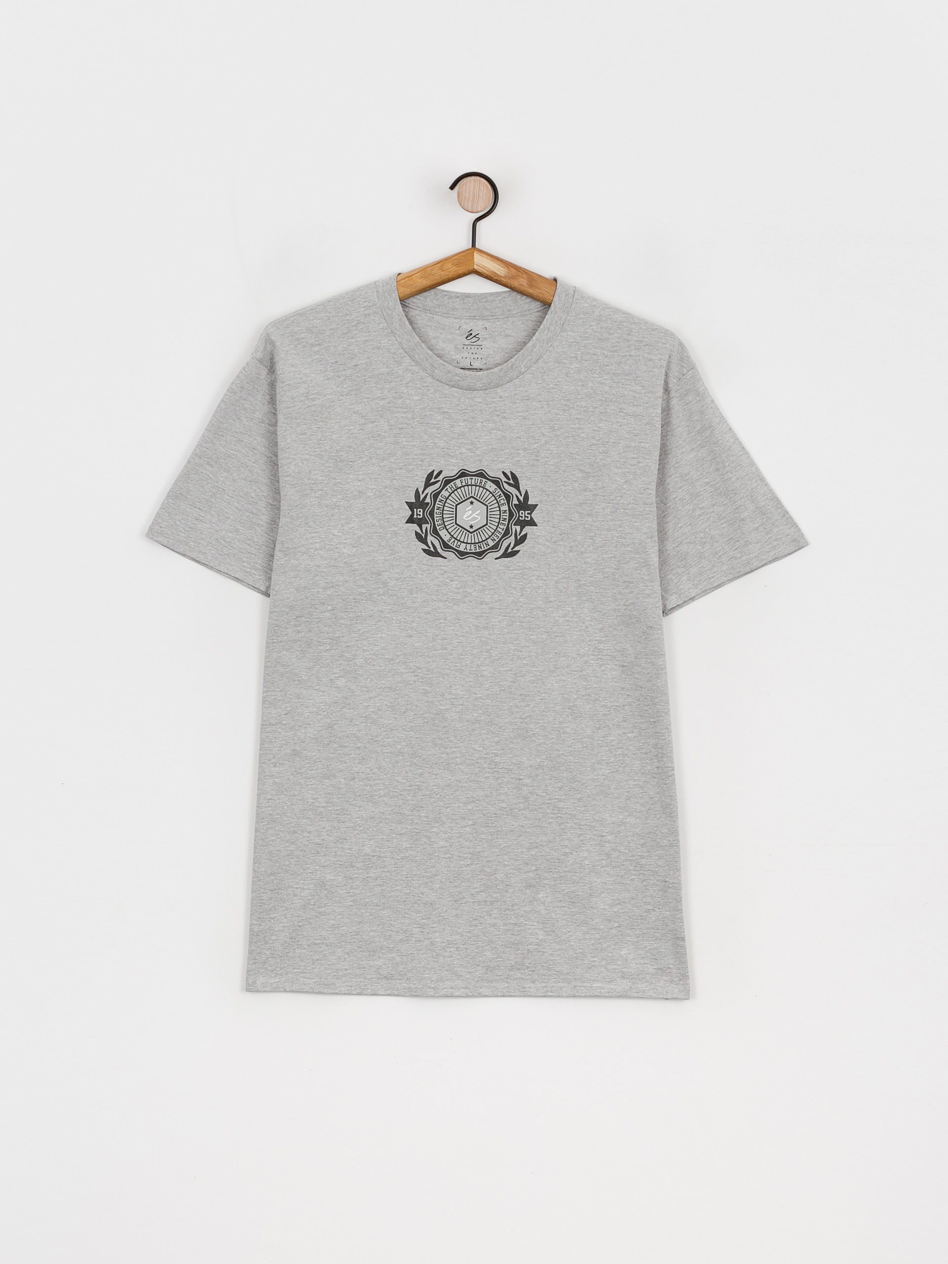 eS Es Badge T-shirt (grey/heather)