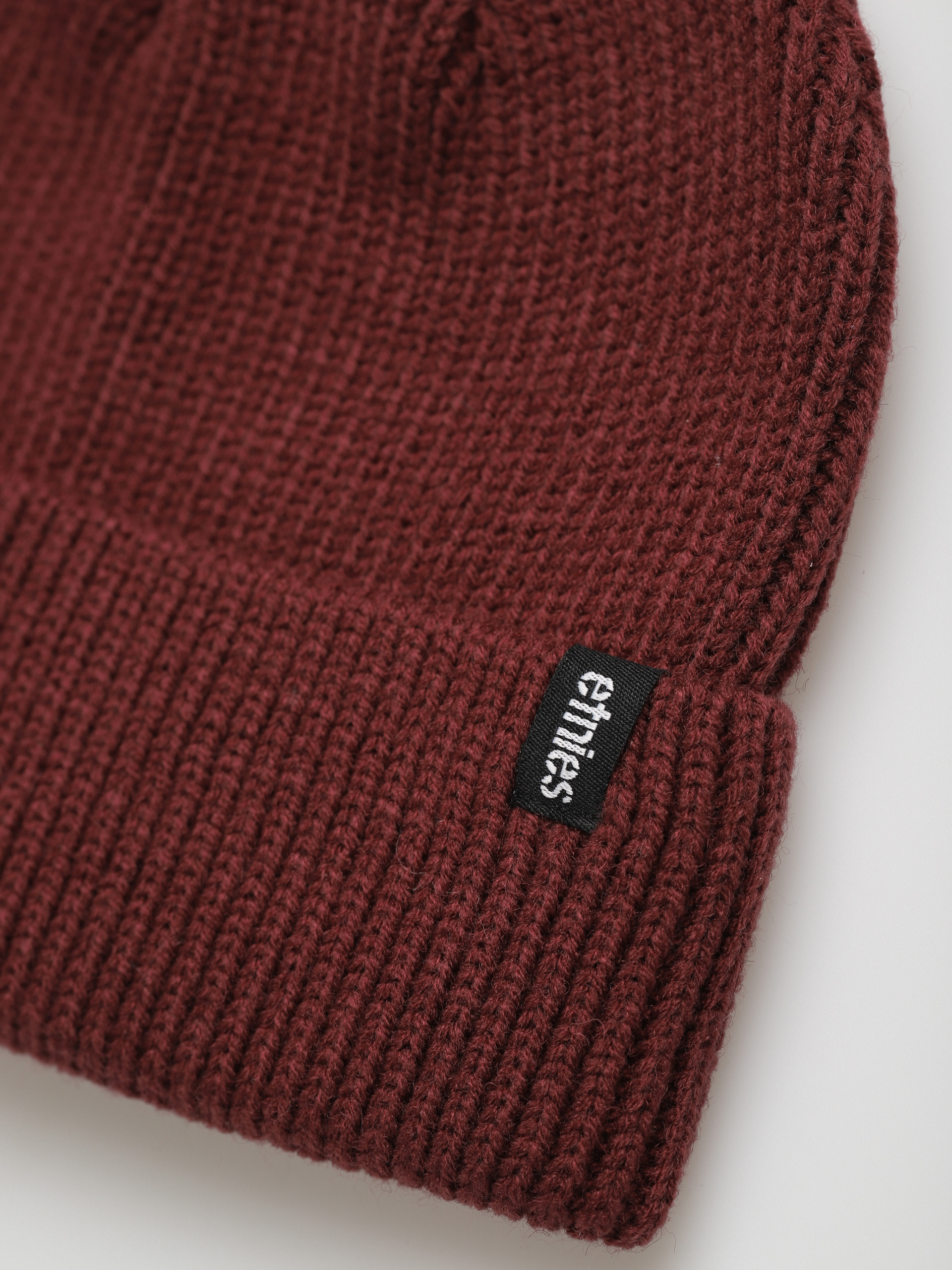 Etnies Stencil Clamp Beanie (burgundy)