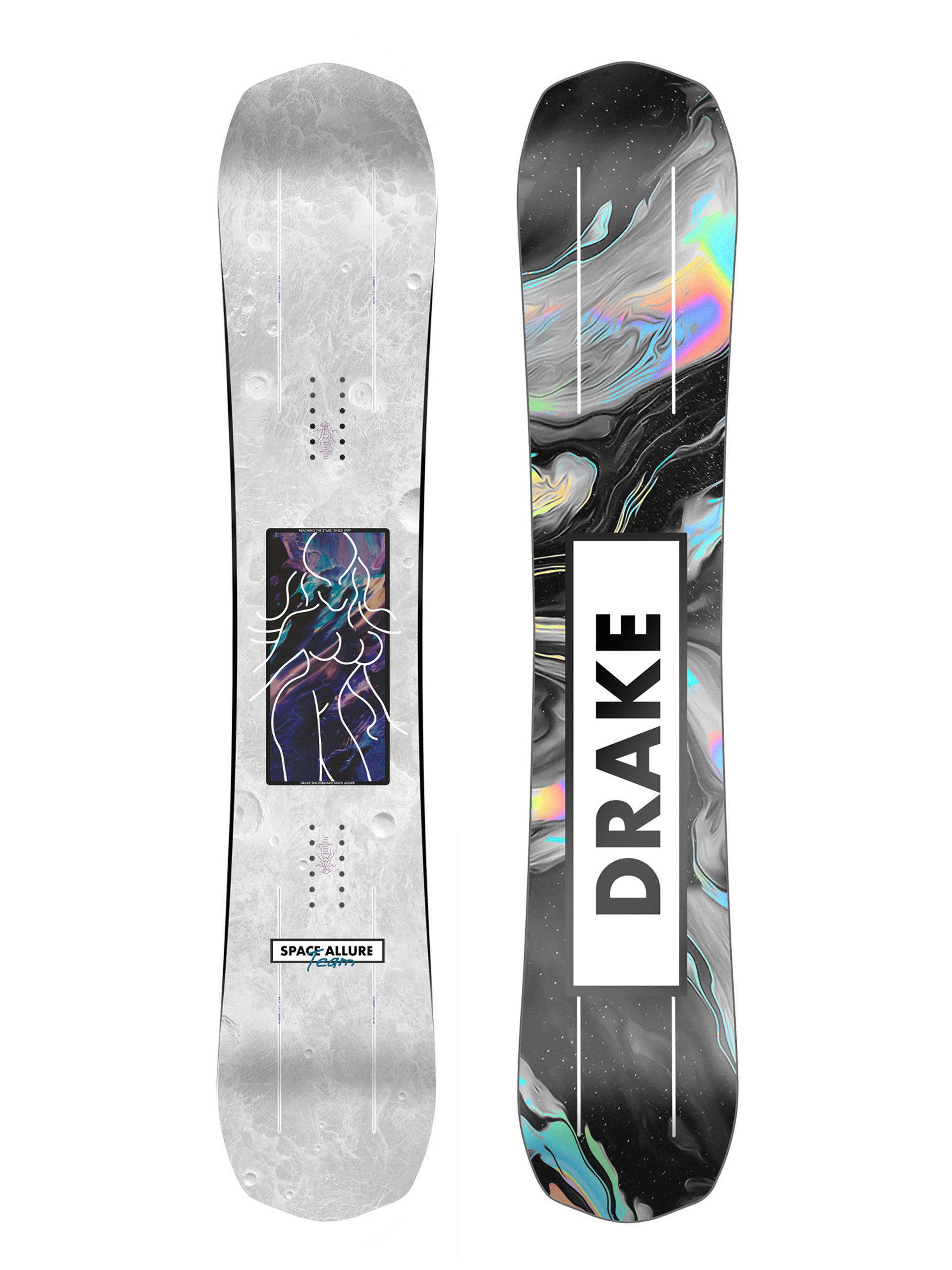 Drake Team Snowboard - multicolor