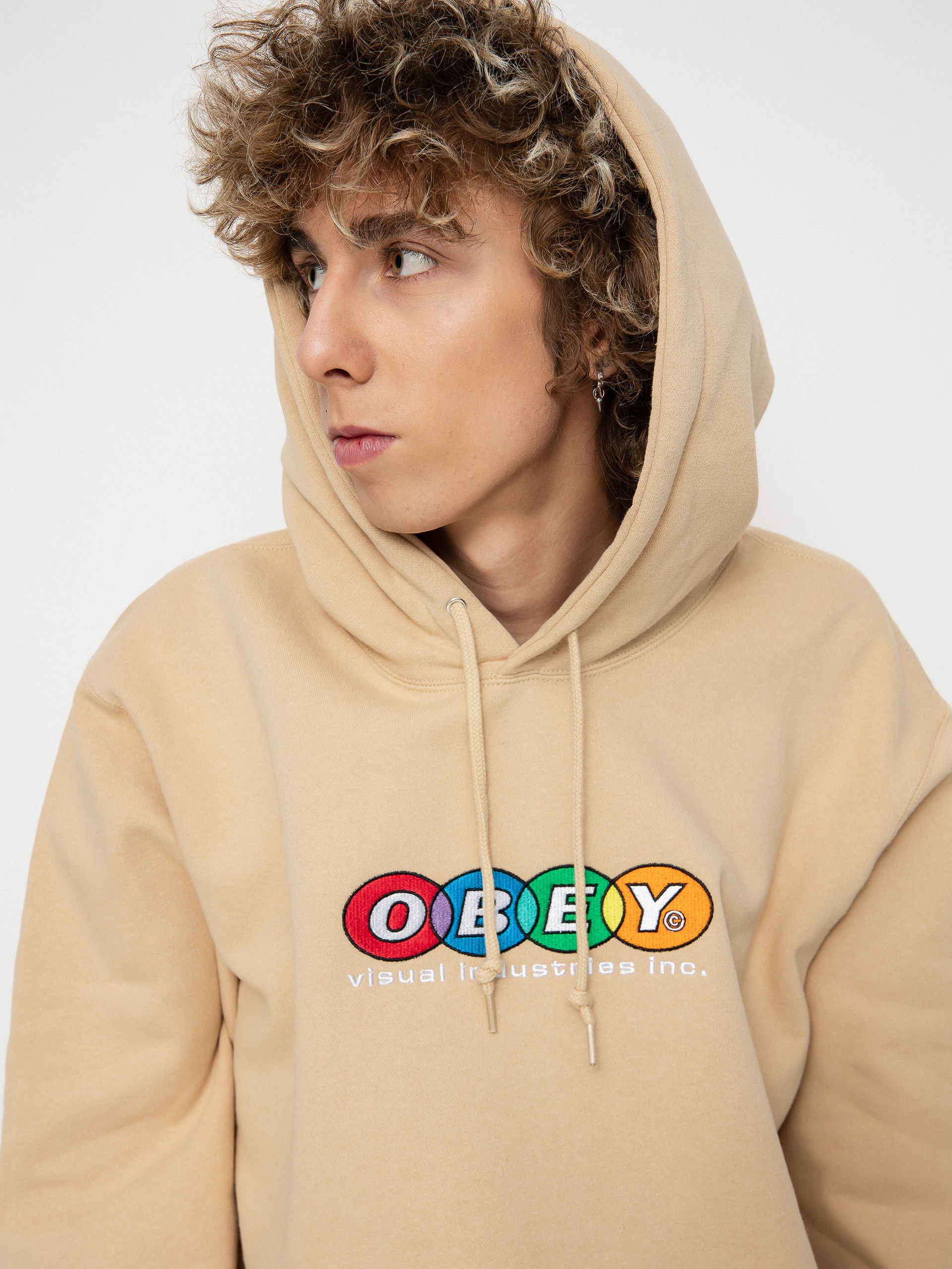 OBEY Obey Industries HD Hoodie (oat milk)