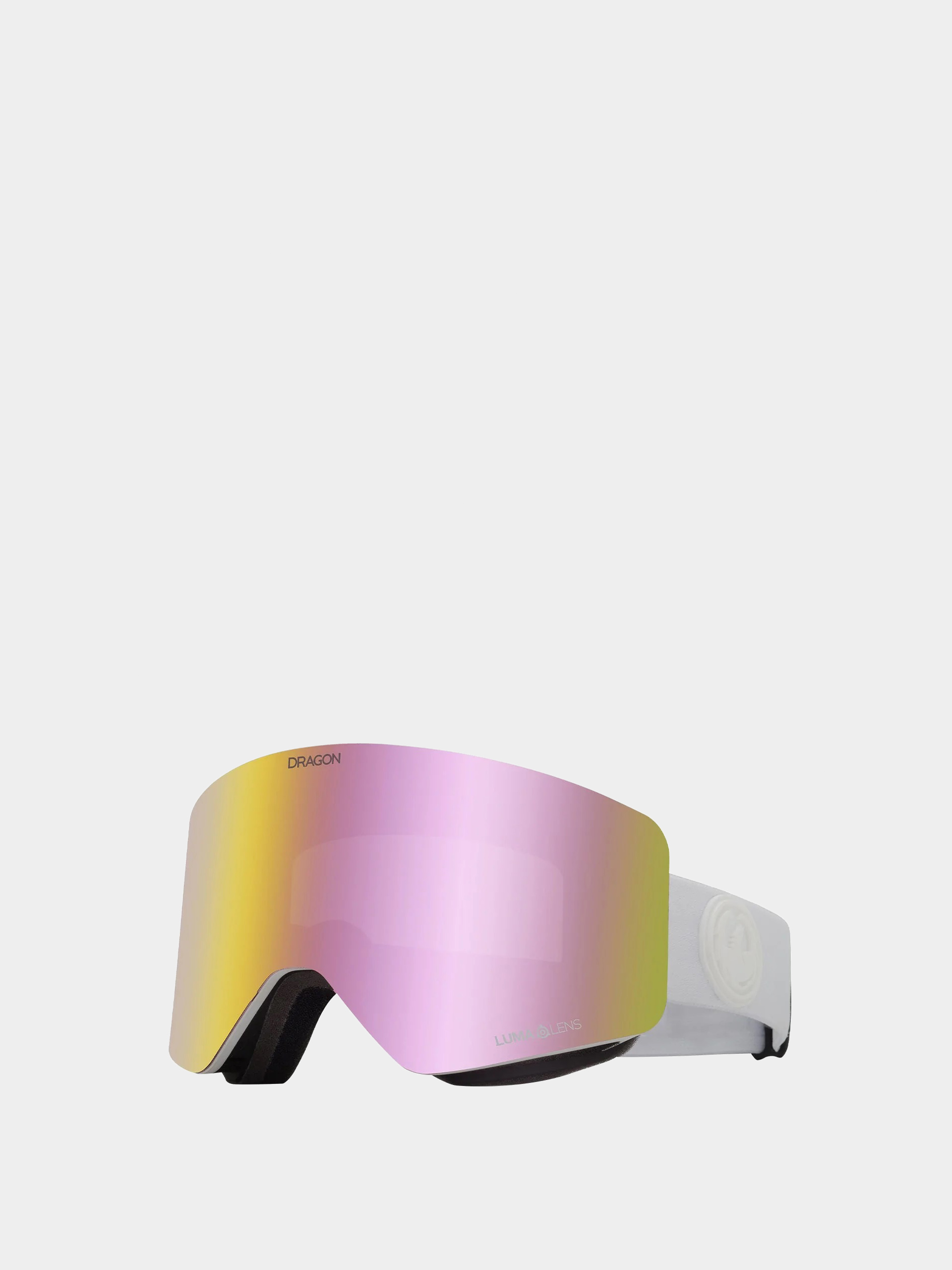 Dragon R1 OTG Goggles - white (whiteout/lumalens pink ion/lumalens dark ...