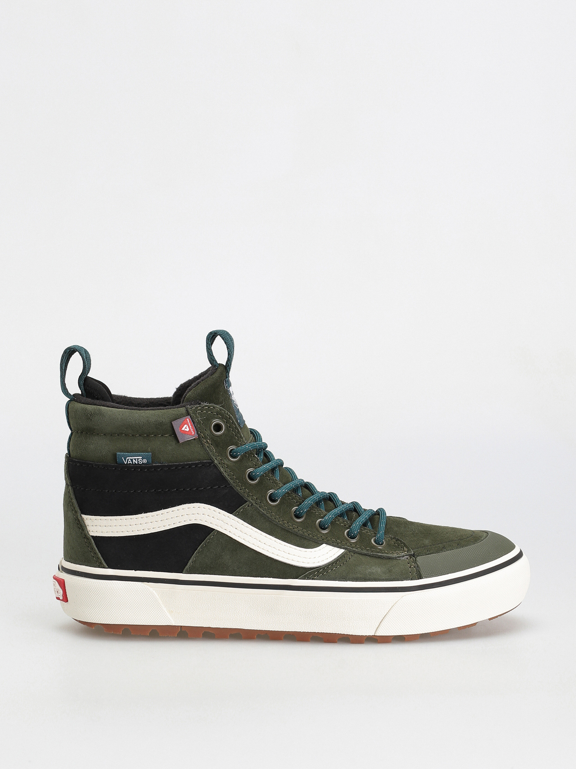 Vans Sk8 Hi MTE 2 Shoes - black, green (utility pop grape leaf)