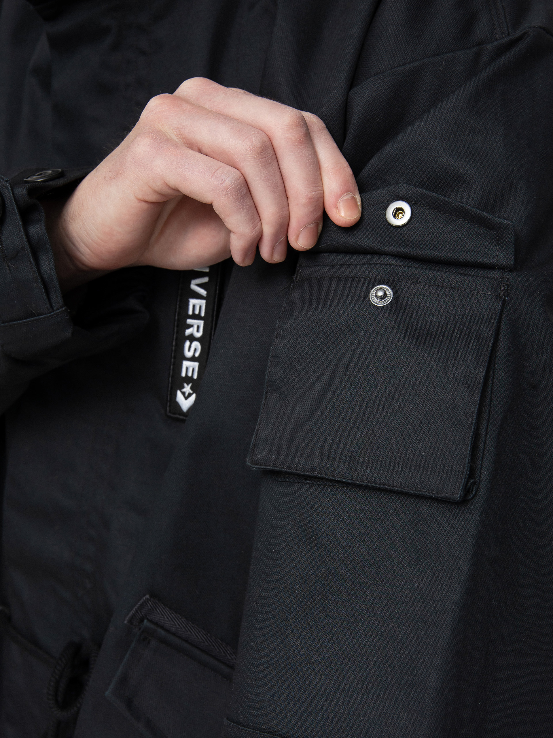 Converse Military Pack M51 Parka Down Jacket - black (black)