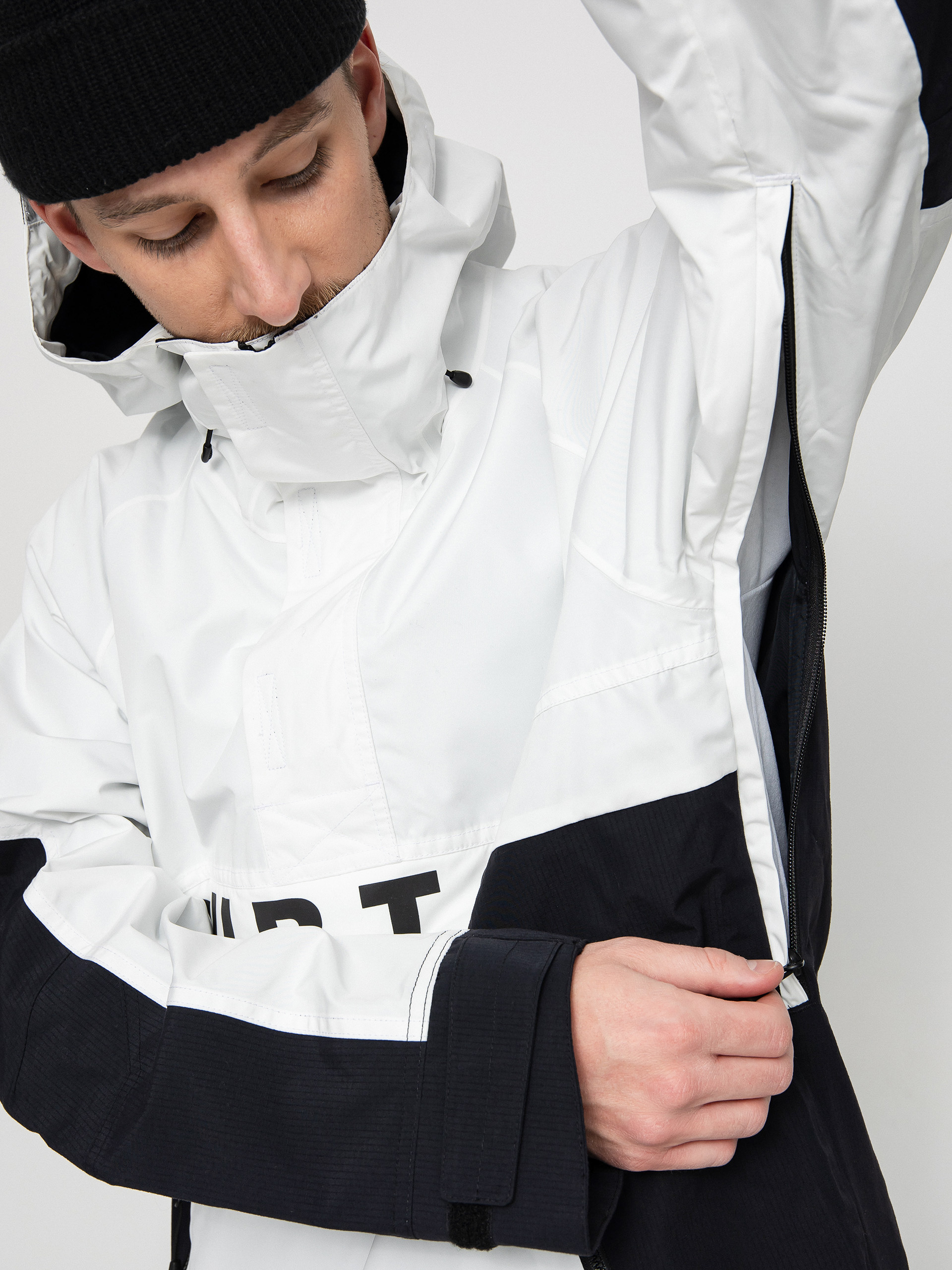 Burton Frostner Anorak Snowboard jacket (stout white/true black)