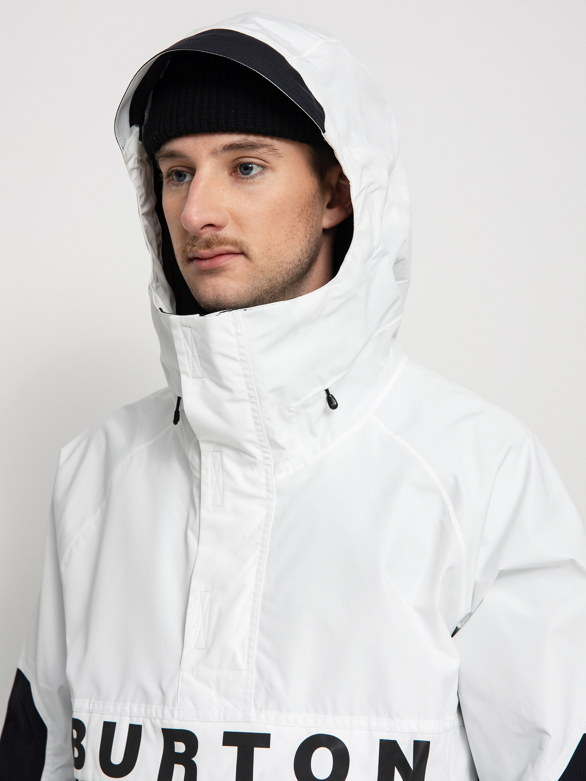 Burton Frostner Anorak Snowboard jacket (stout white/true black)