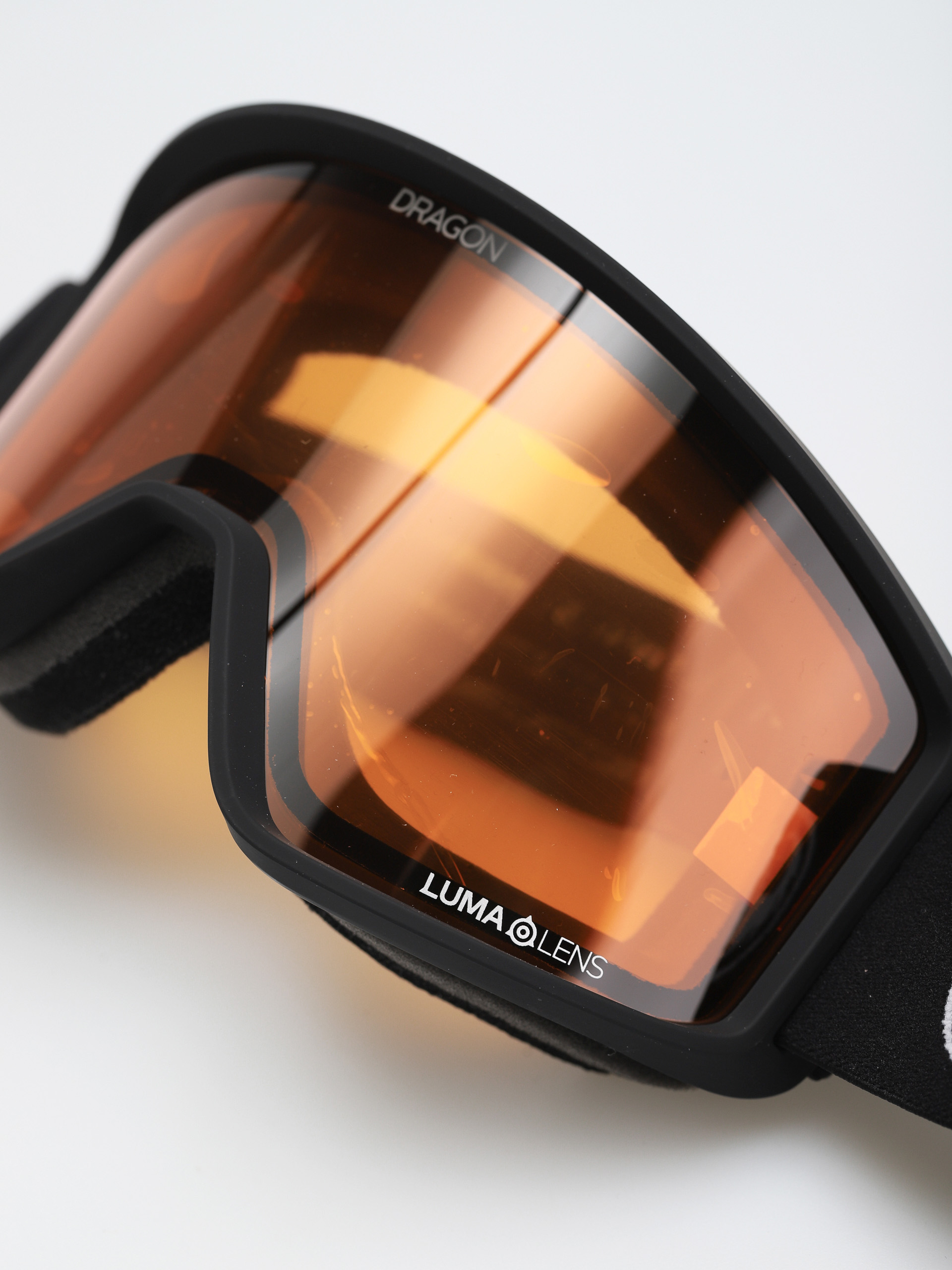 Dragon DXT OTG Goggles (black/lumalens amber)