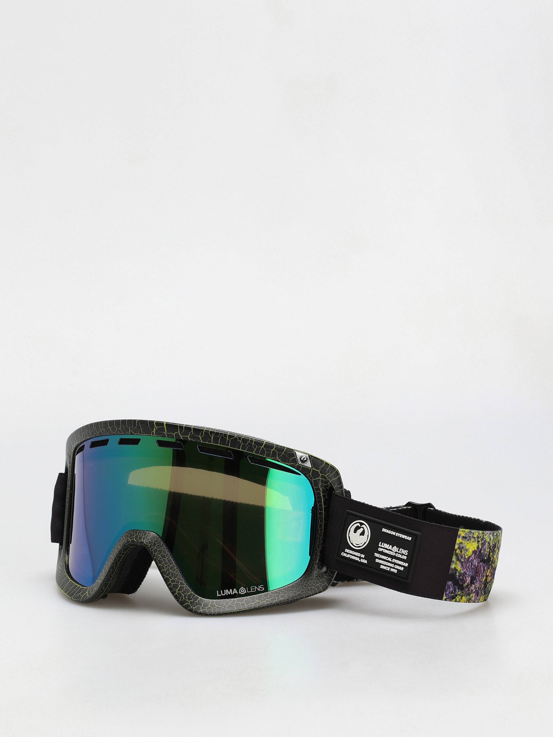 Dragon D1 OTG Goggles - green (lichen/lumalens green ion/lumalens amber)